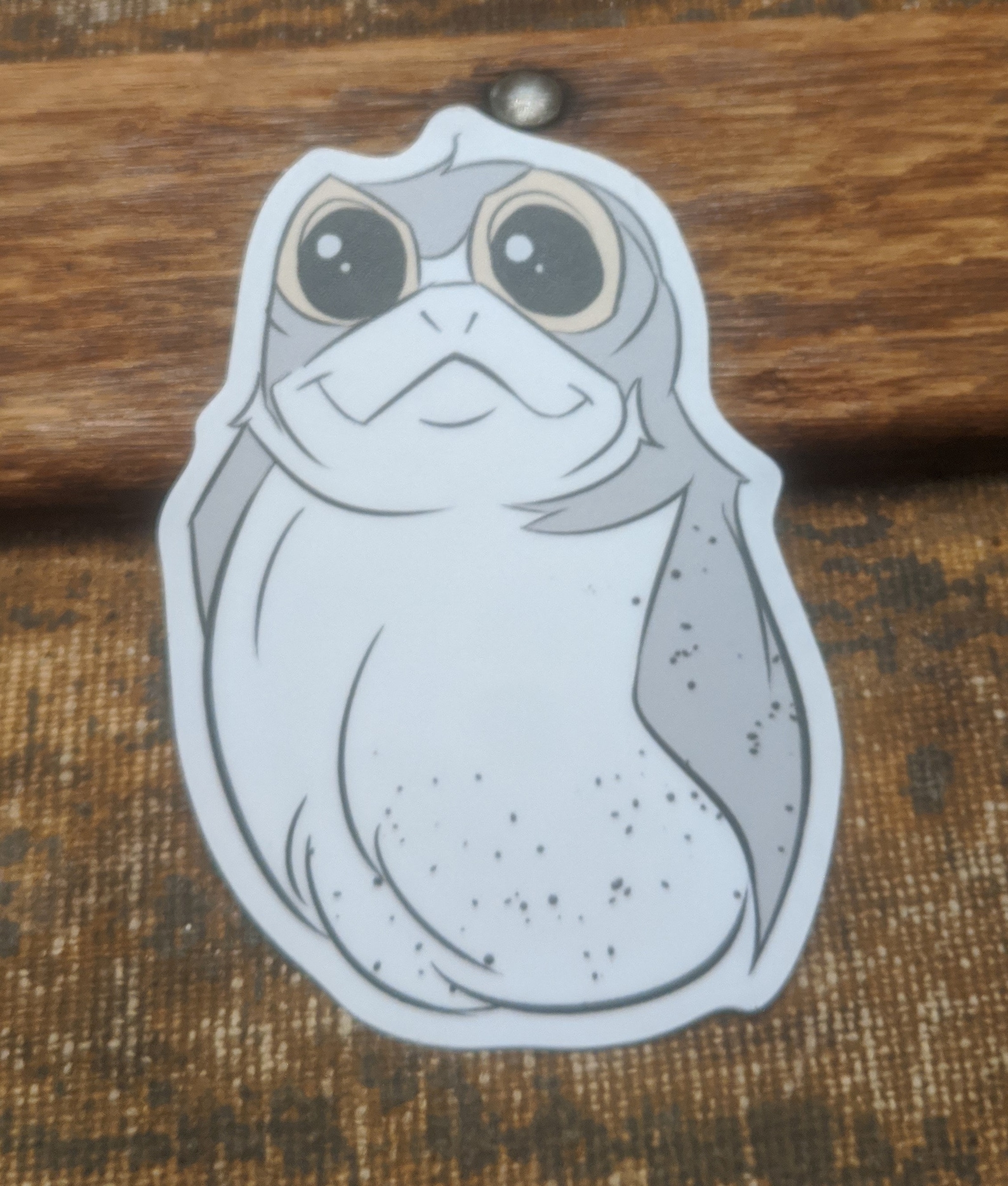 Porg / Star Wars / Sticker / Vinyl / Disney / Rebel / Geeky / - Etsy