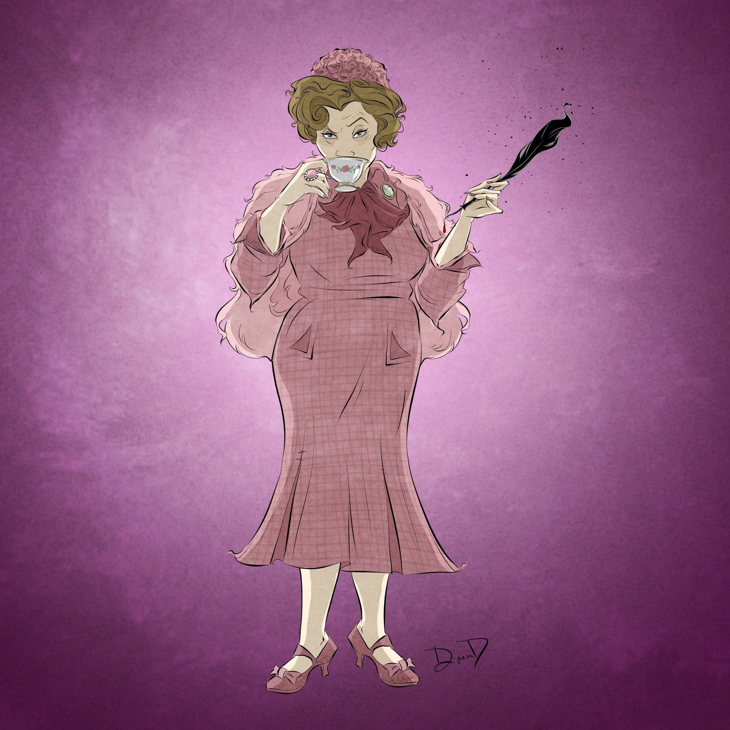 Dolores Umbridge Illustration