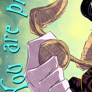 Limited Edition 10 / Magical Inspo: Boy Wizard / HP / Print / Fan Art ...