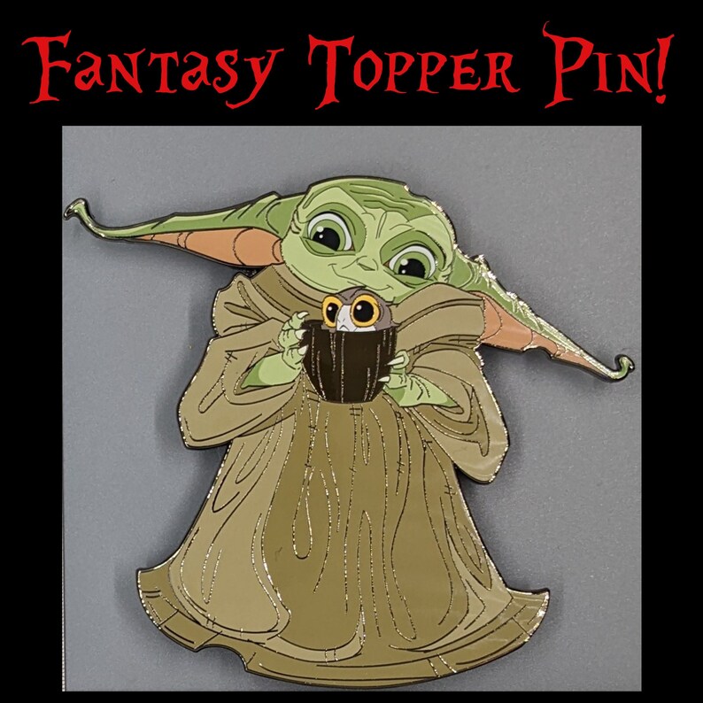 Limited Edition 15 / Fantasy Topper Pin / Enamel / SW / Fan - Etsy