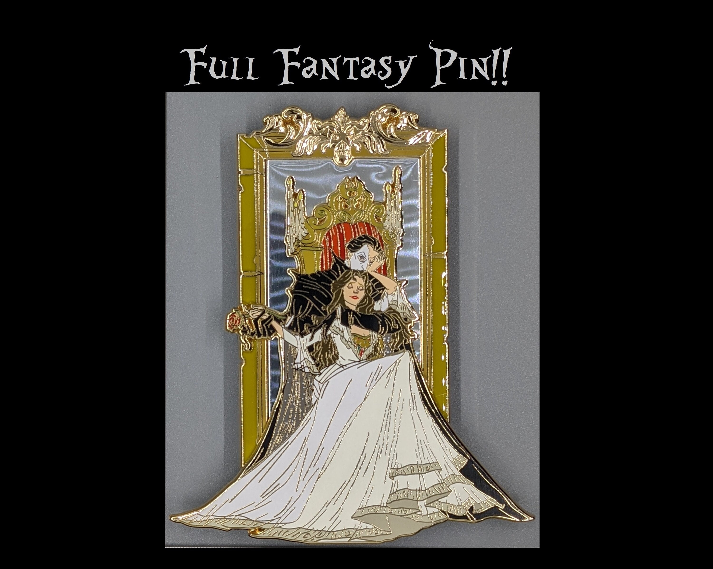 Dark Thrones: Phantom of the Opera / Full Fantasy Pin / Enamel - Etsy