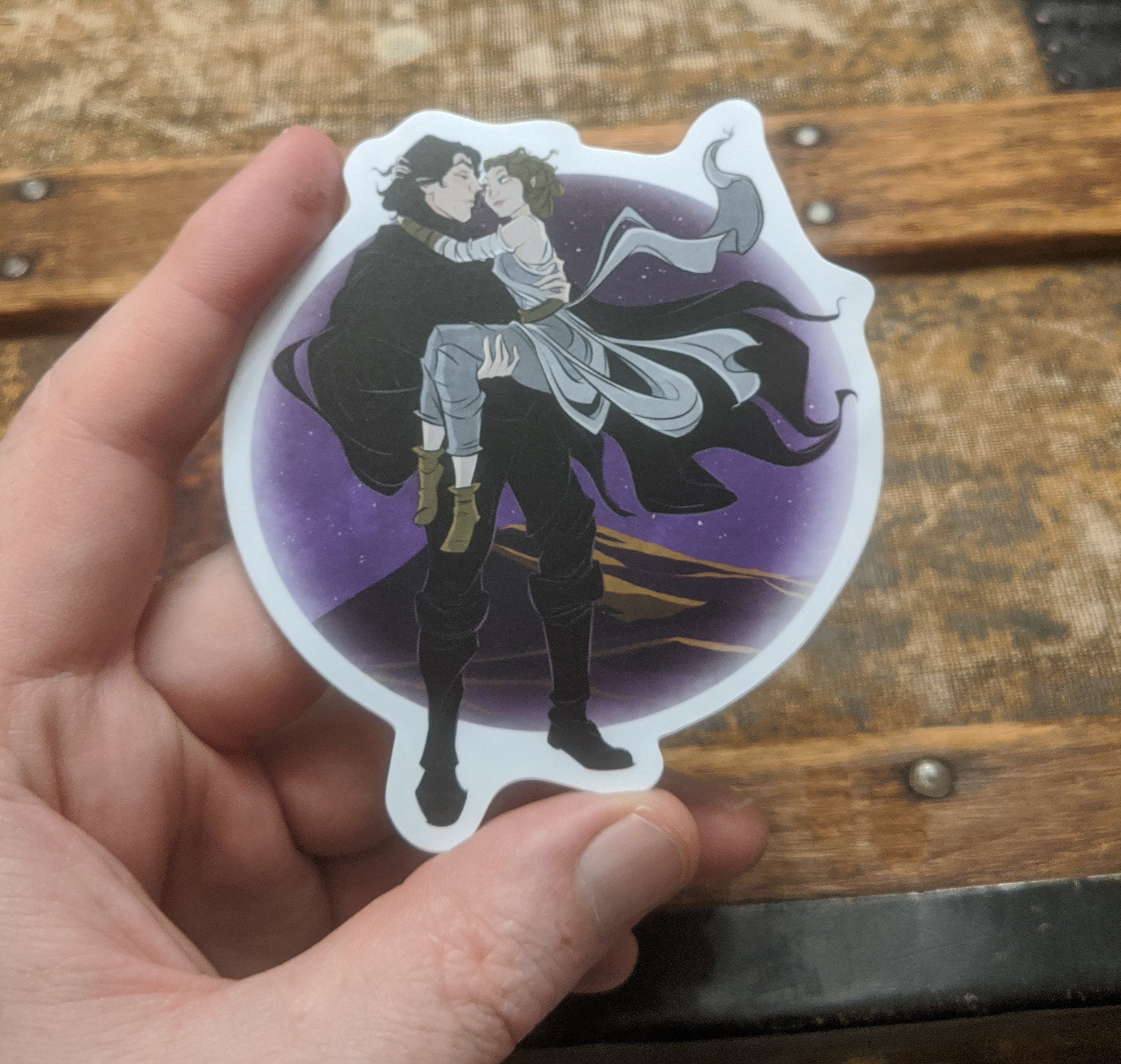 Reylo / Sticker / Vinyl / Waterproof / Decal / Rey / Kylo / - Etsy