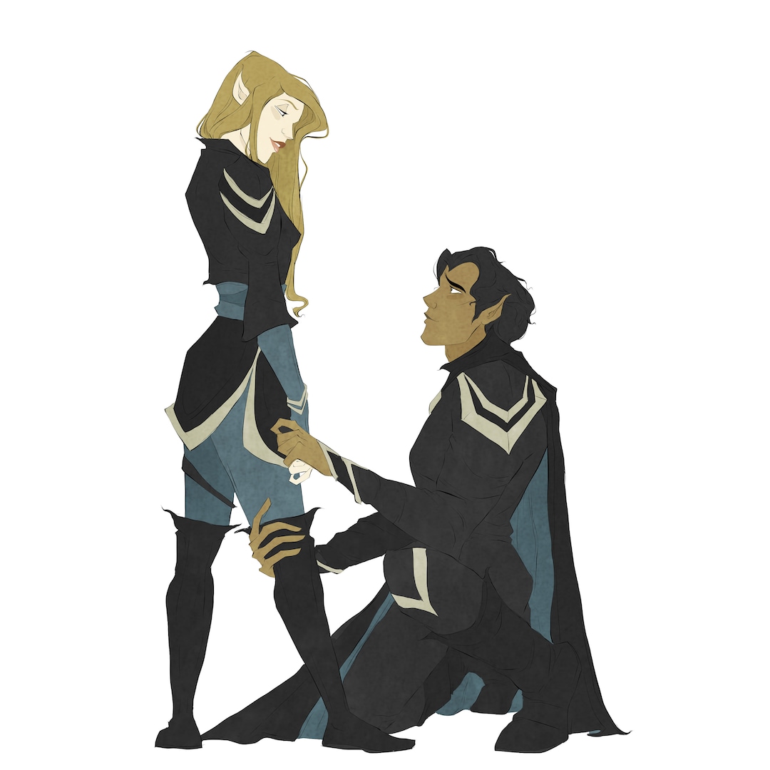 Fae Love: Rhysand Kneeling / Sticker / Vinyl / Waterproof / Decal / Fan ...