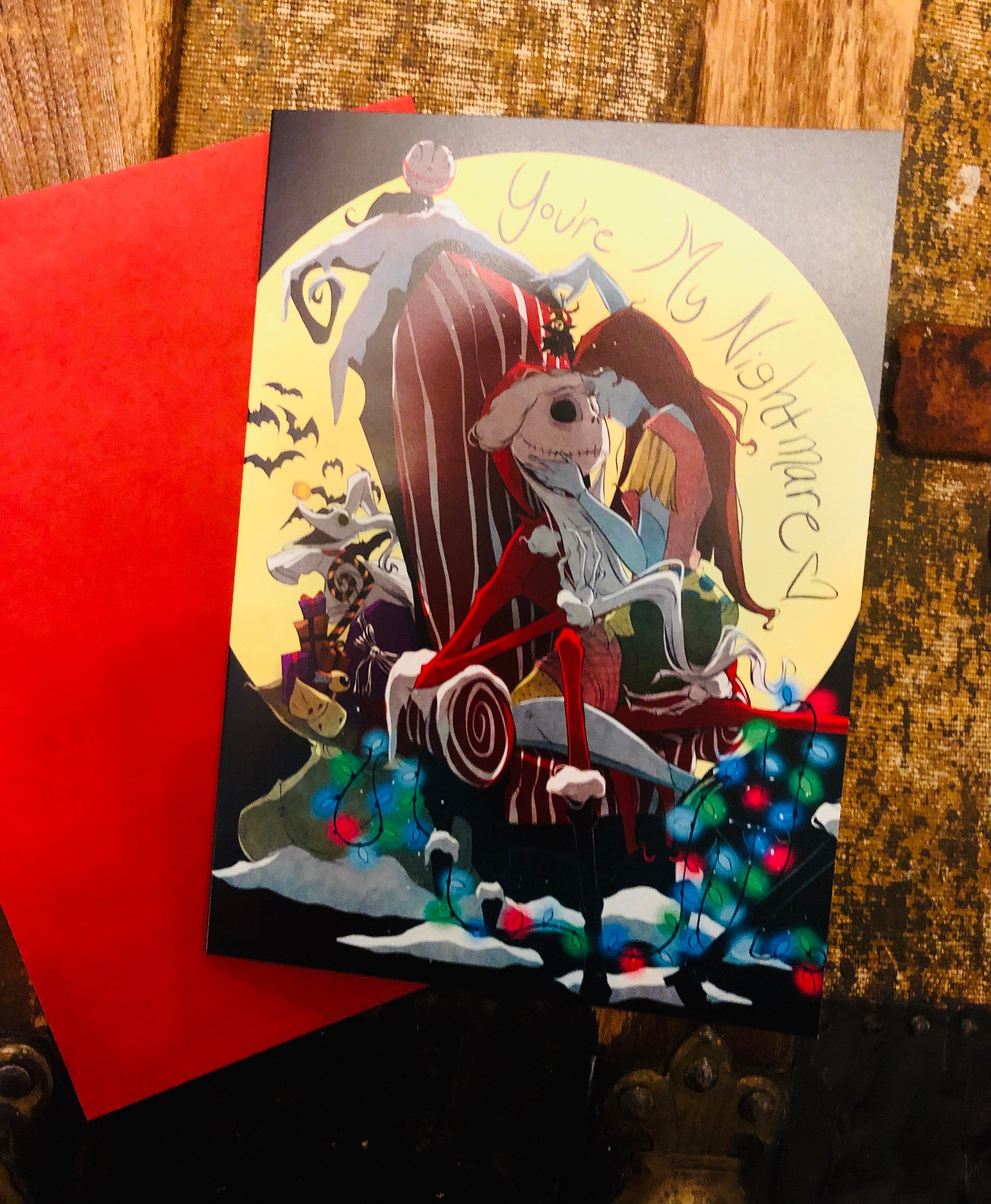 Dark Humor / Card / Nightmare Before Christmas / Spooky / Greeting ...
