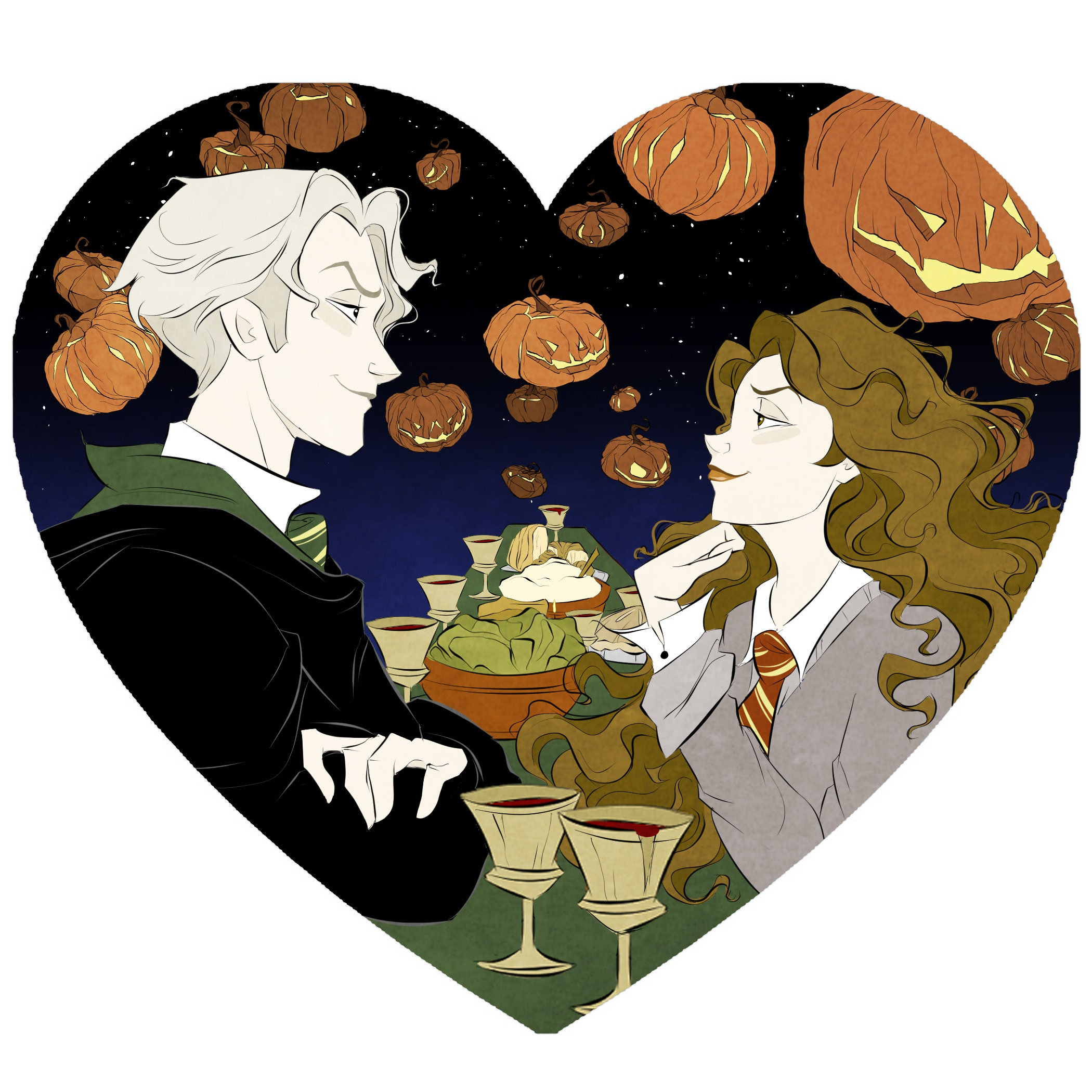 Rose Weasley And Scorpius Malfoy Fan Art