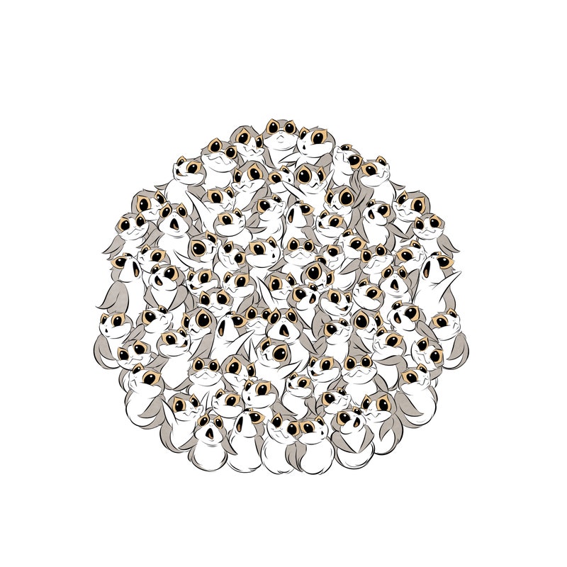 The Last Jedi Sticker - Etsy