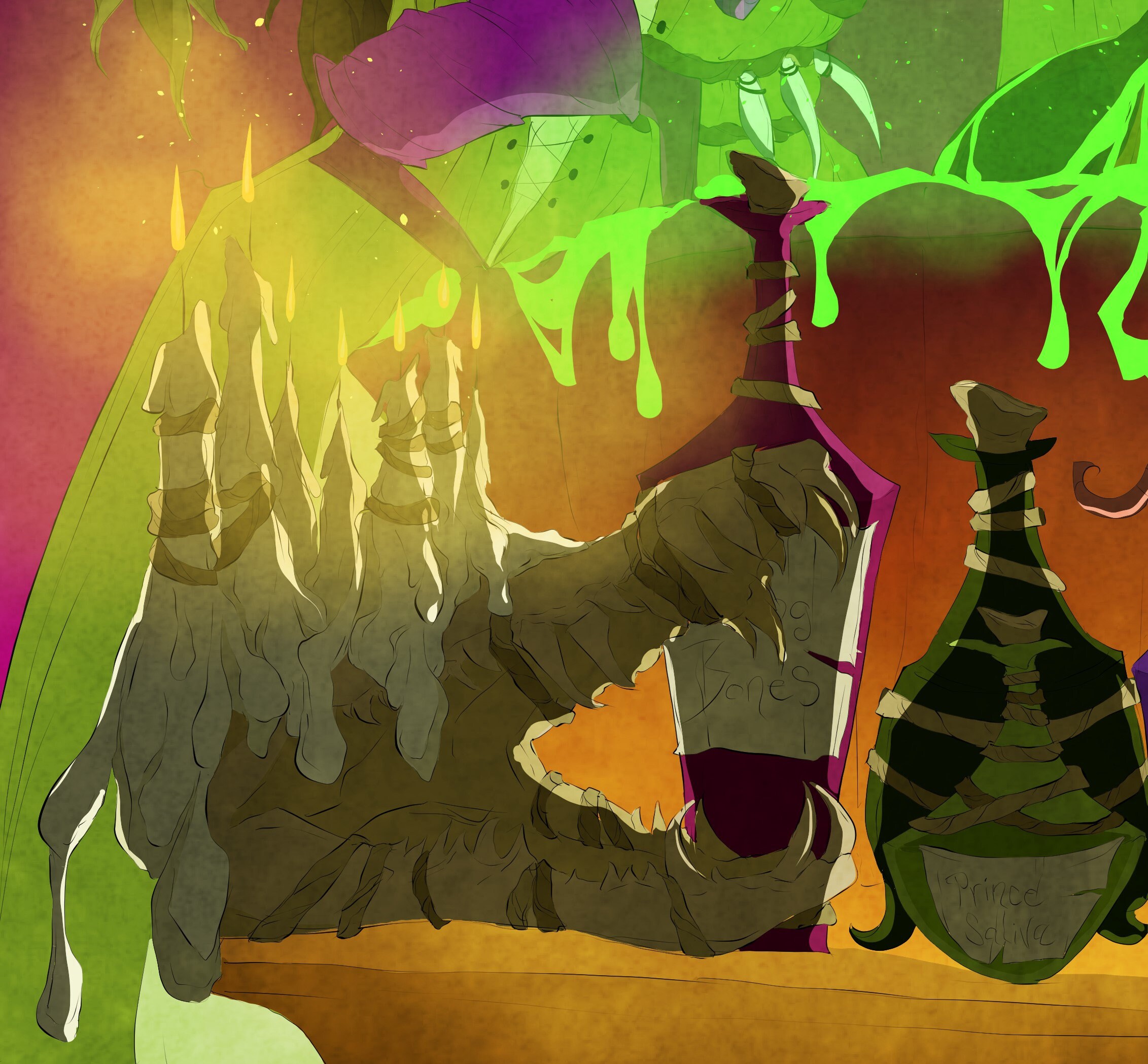 Dark Disney: the Voodoo Queen of New Orleans / Fan Art / - Etsy