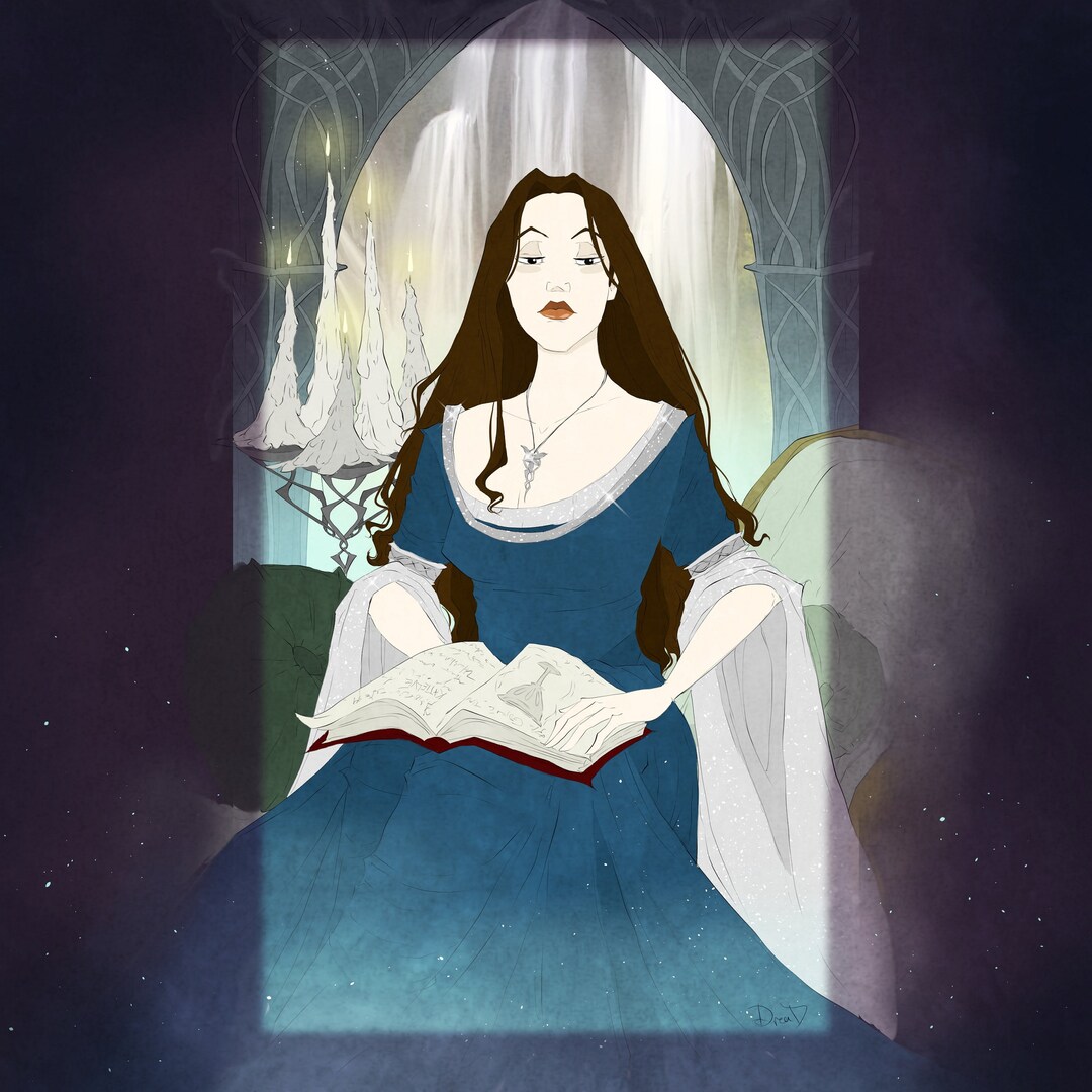 Limited Edition 12 / Fan Art / Print / Middle Earth / Elves / Elf ...
