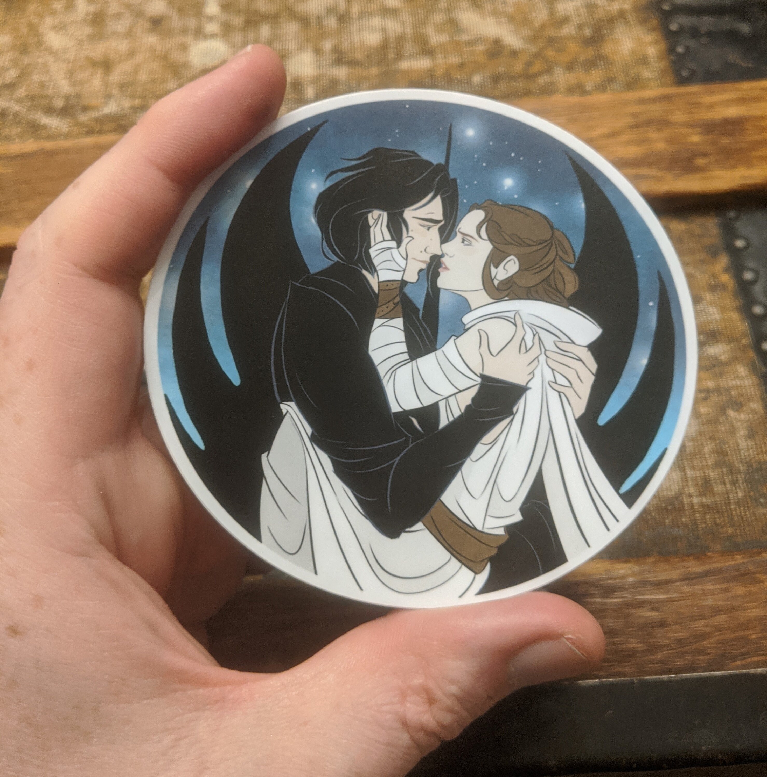 Reylo / Sticker / Disney / Geeky / Nerdy / Gift / Kiss / | Etsy