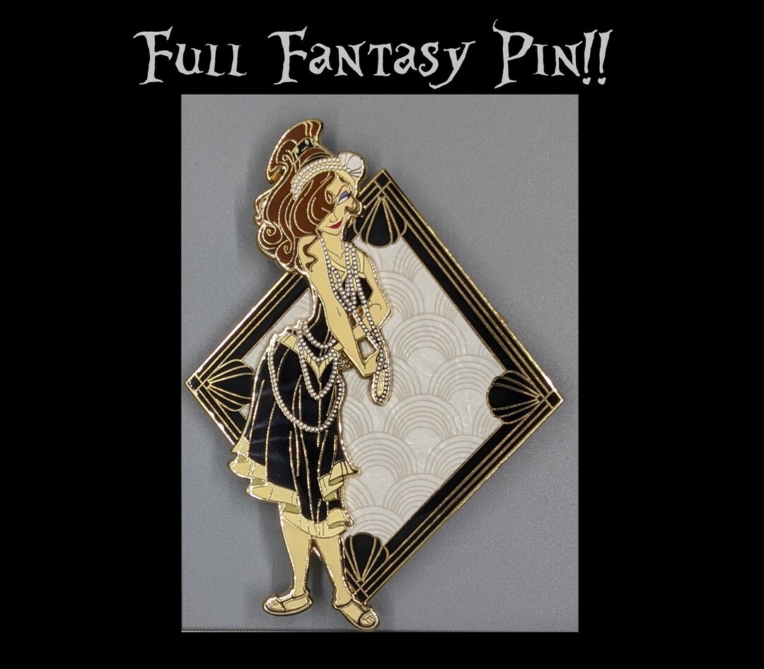 Megara / Fantasy / Pin / Art Deco / FULL PIN / Hercules / Disney Fan ...
