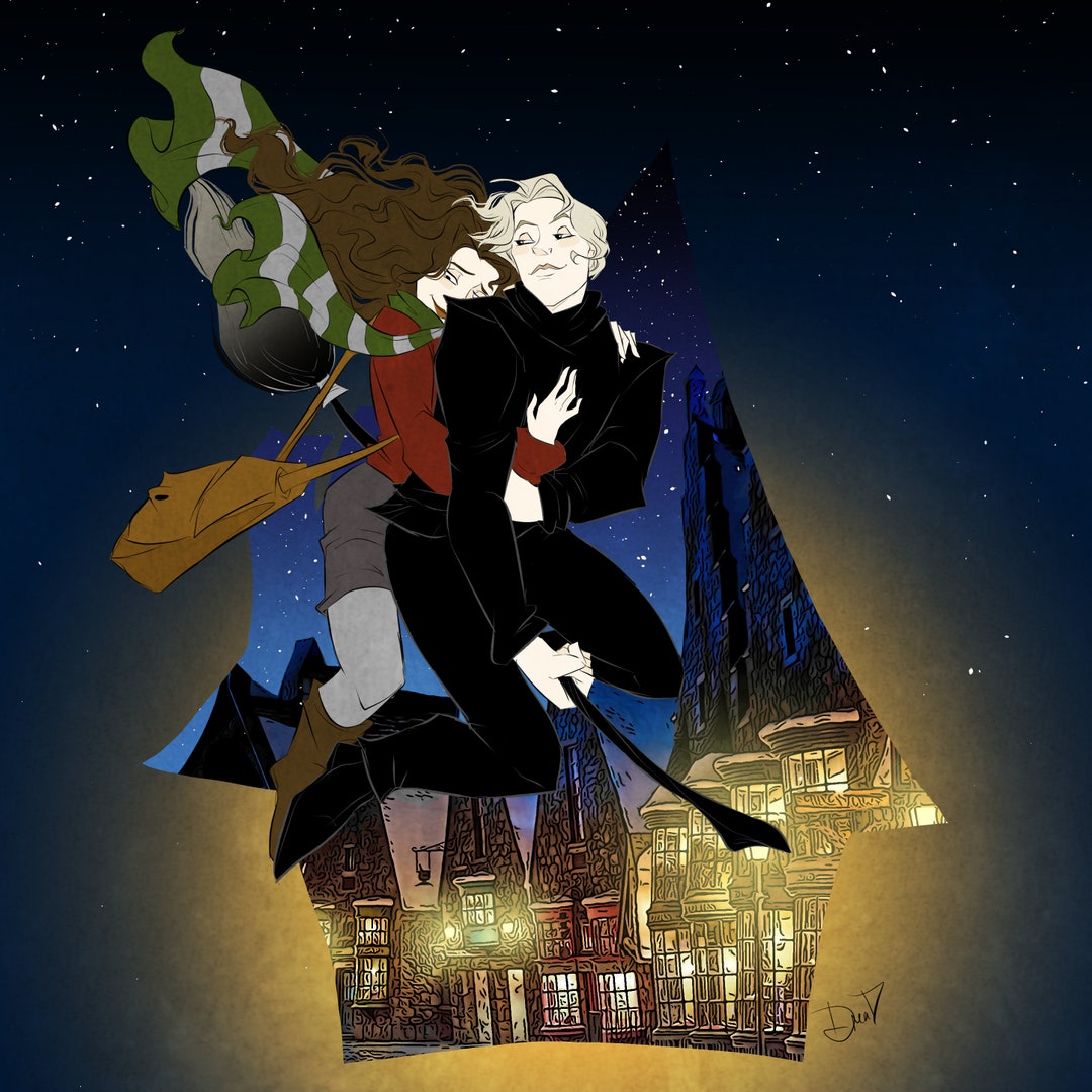 Limited Edition 18 / DM-HG / Dramione / Print / Fan Art / Wizard ...