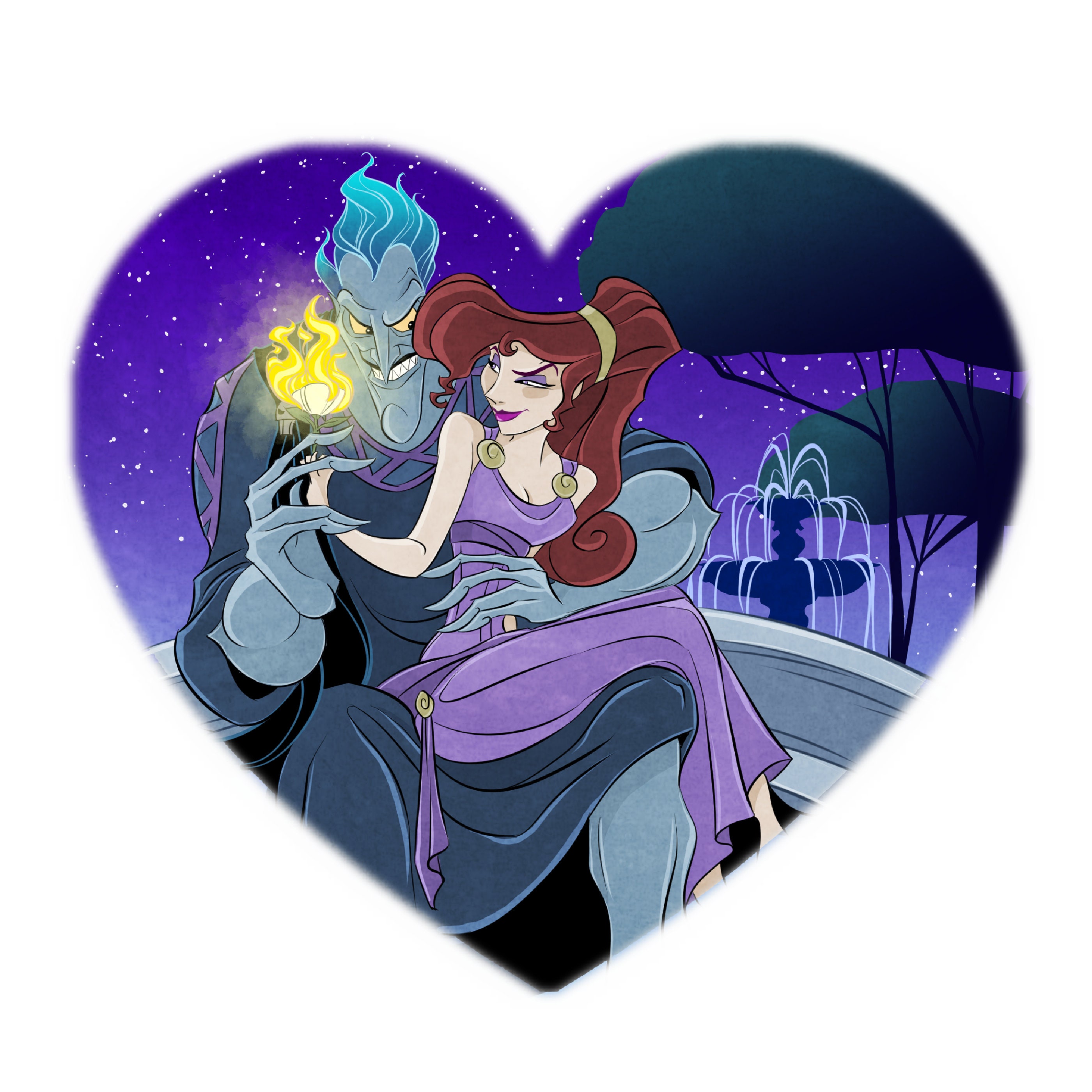 Meg / Hades / Hercules / Sticker / Vinyl / Waterproof / Disney | Etsy