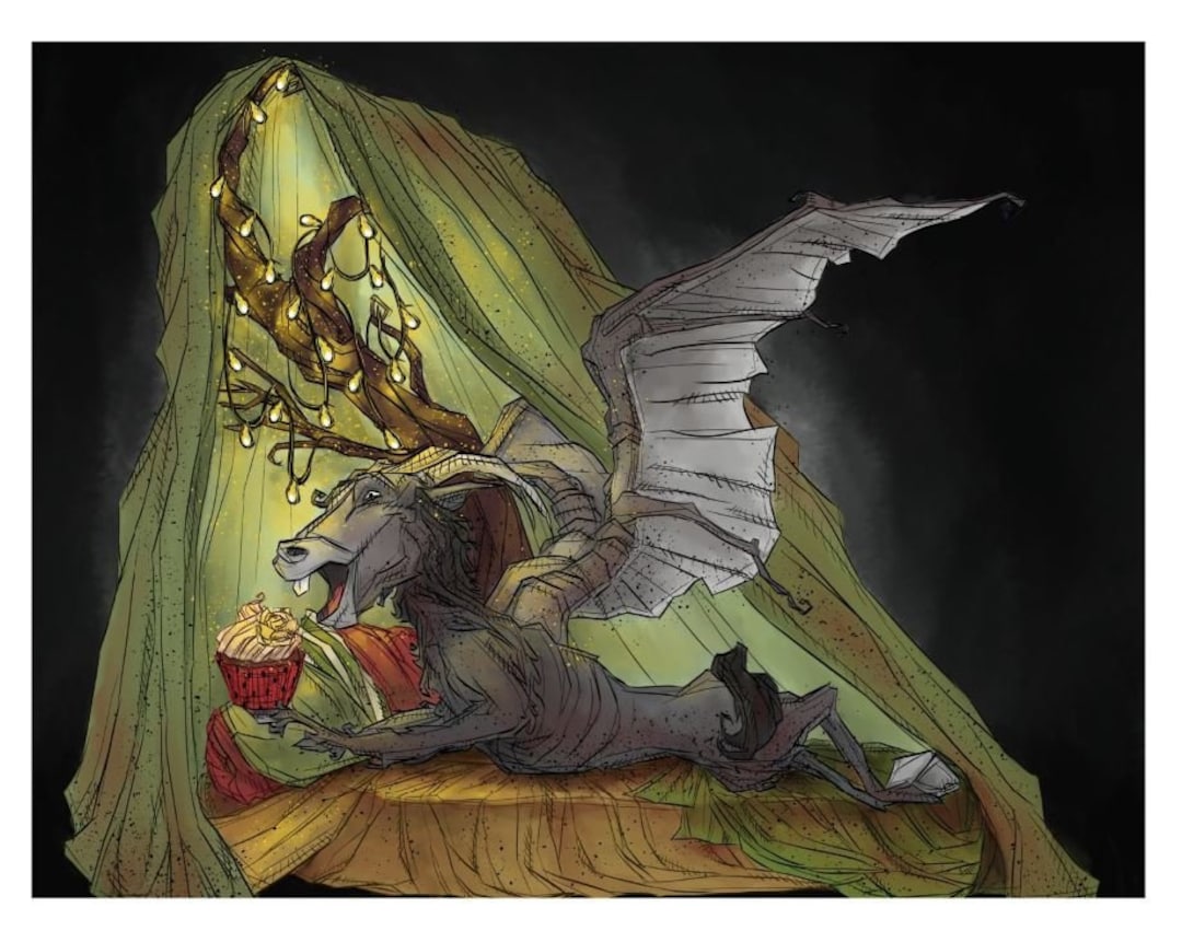 Jersey Devil / Art Print / criatura / monstruo / críptido / tradición ...