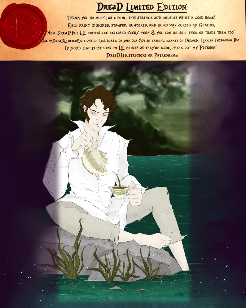 Limited Edition 16 / Fan Art / Print / Literature / British / Romantic ...