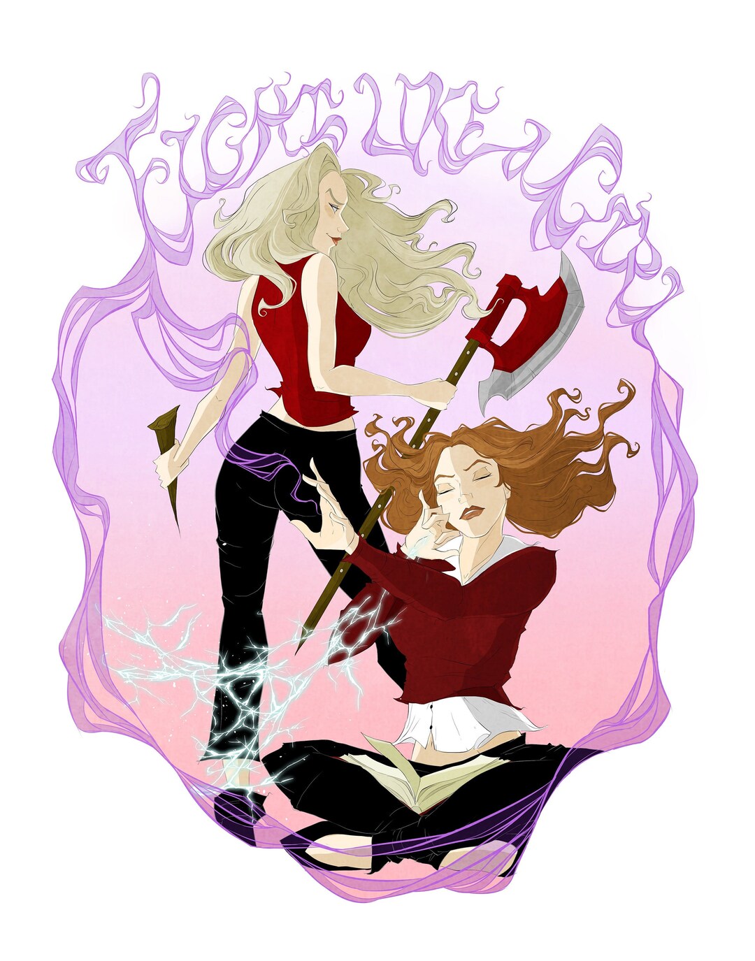 Vampire Hunters / Fan Art / Girl Power / Feminist / Inspirational ...