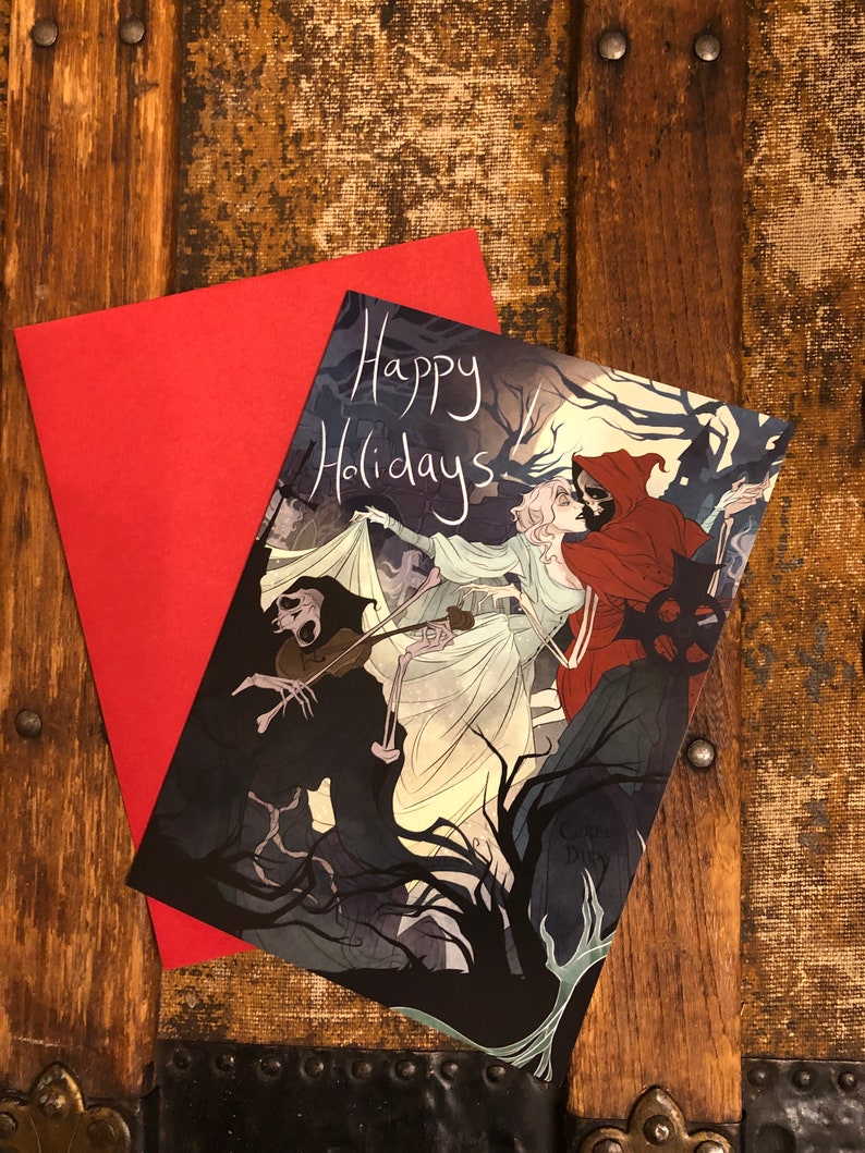 Christmas / Holiday / Card / Funny / Hilarious / Gothic / Goth / Unique ...