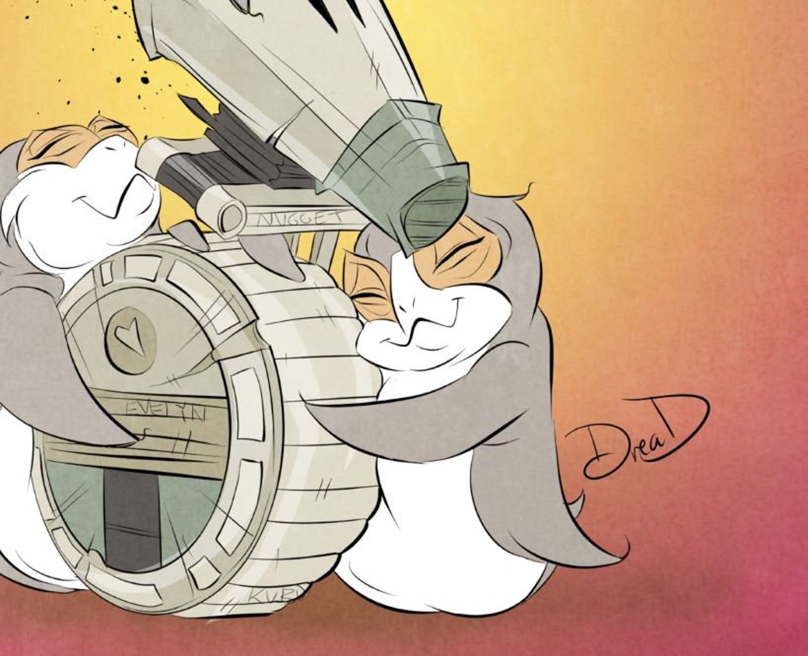 Limited Edition 18 / D0 / Hug / Fan Art / Print / Geeky / Nerdy / Cute ...