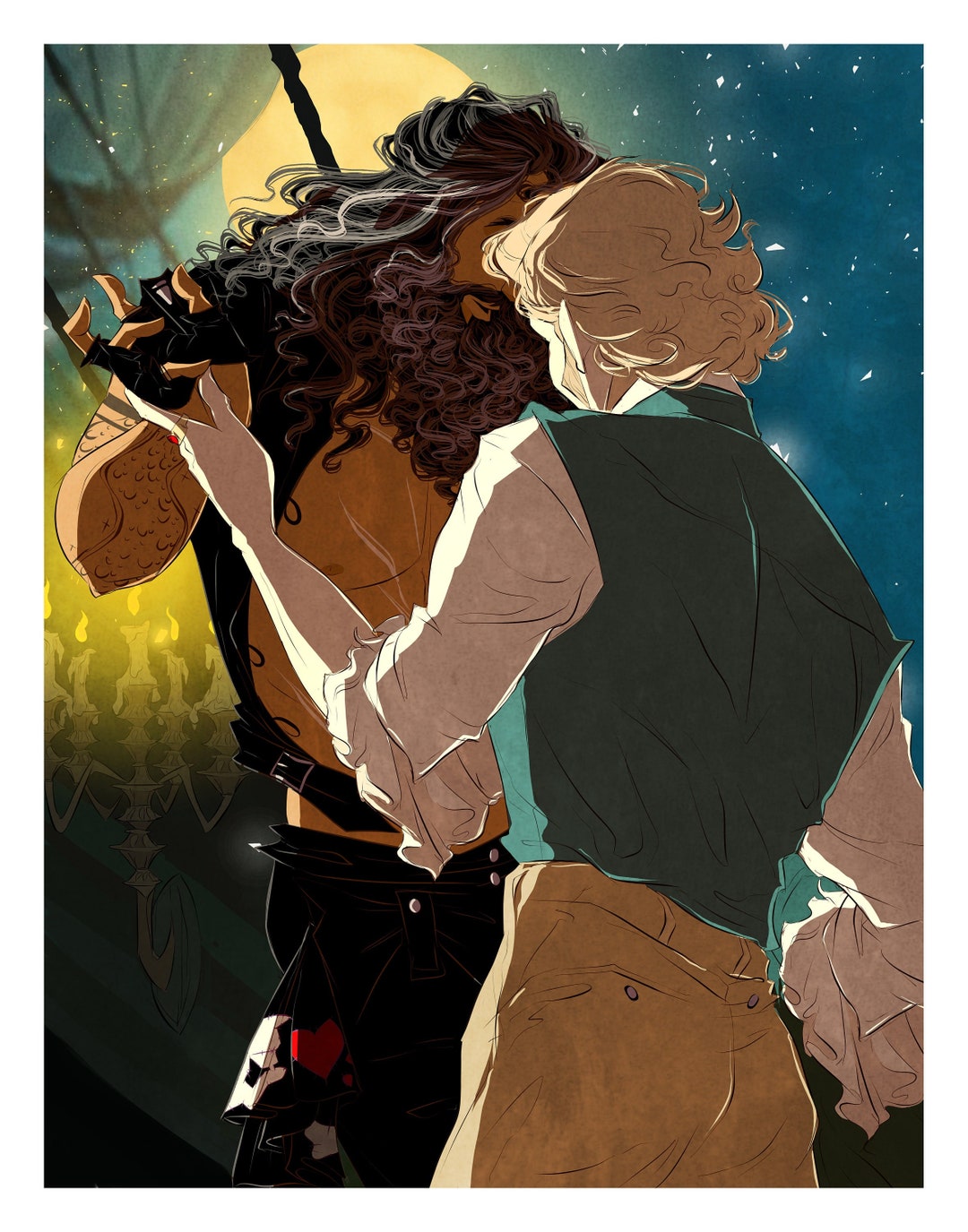 OFMD / ET-SB / Pride / Fan Art / Print / Pirates / Blackbonnet / Stede ...