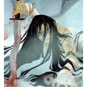 Dark Disney: Honor or Death! / Fan Art / Print / Mulan / Gothic ...