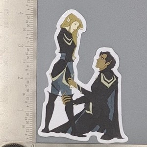 Fae Love: Rhysand Kneeling / Sticker / Vinyl / Waterproof / Decal / Fan ...