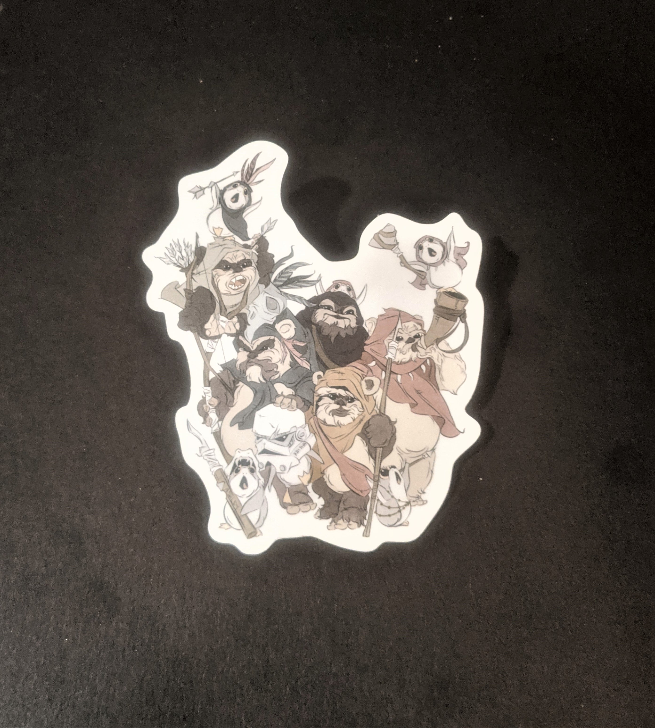Ewoks / Porgs / Sticker / Vinyl / Waterproof / Decal / Fan Art - Etsy
