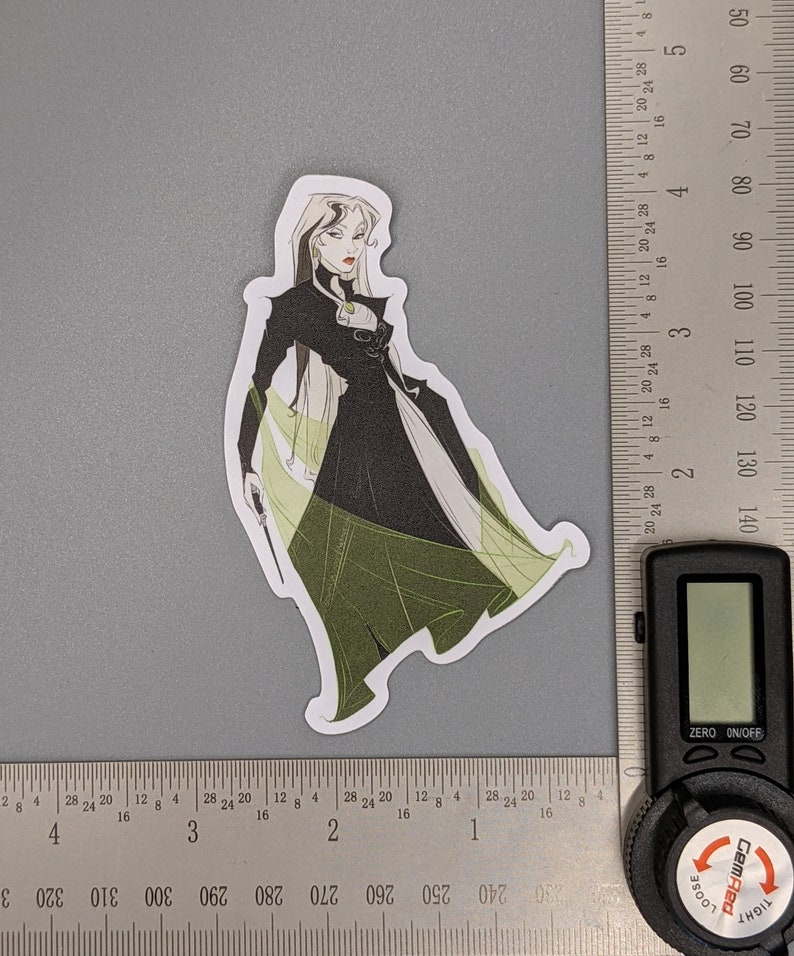 Sticker / Vinyl / Waterproof / Decal / Fan Art / Witch / Magic - Etsy