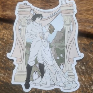 Reylo Wedding / Sticker / Vinyl / Waterproof / Decal / Fan Art / Porgs ...
