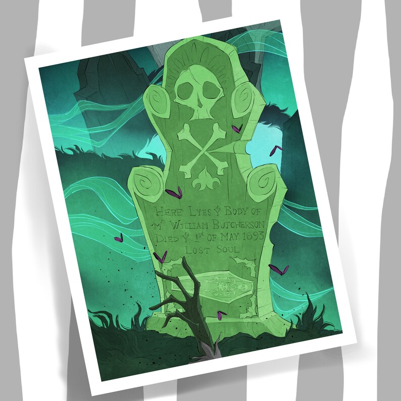 Hocus Pocus / Billy / Grave / Graveyard / Zombie / Print / Spooky ...