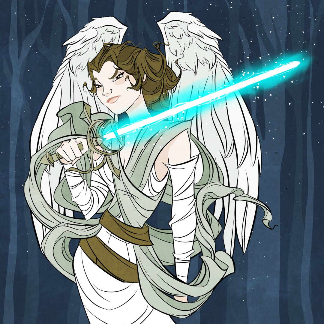 Limited Edition / Reylo / Rey / Skywalker / Gothic / Goth / Fan Art ...