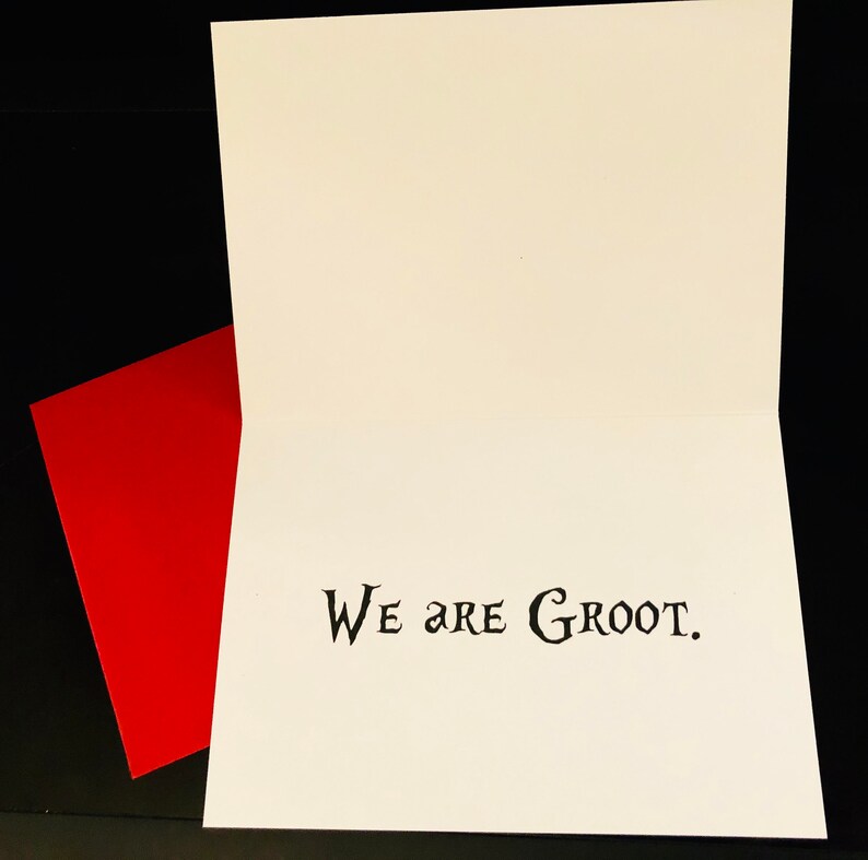 Groot / Rocket / Card / Guardians / Guardians of the Galaxy / Greeting ...