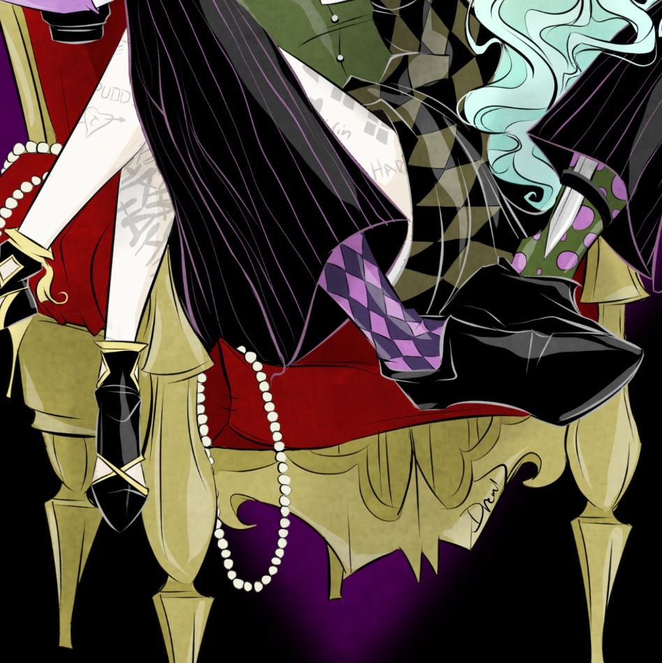 Limited Edition / J-HQ / Gothic / Goth / Fan Art / Print / - Etsy Australia