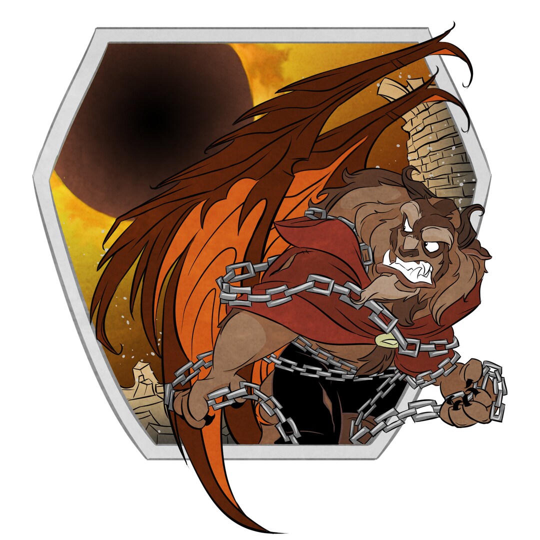Beast / Sticker / Vinyl / Waterproof / Decal / Fan Art / Demon ...