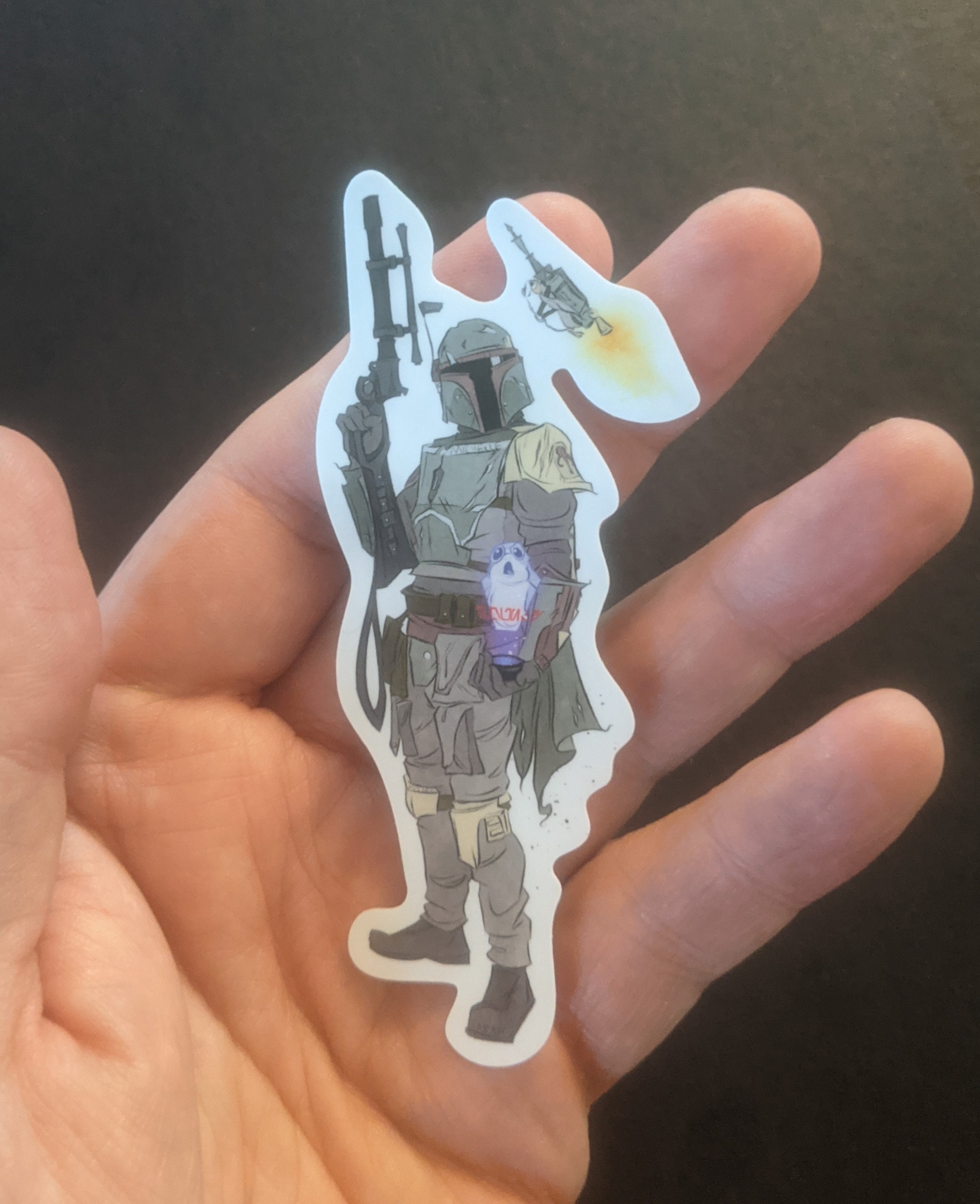 Sticker / Vinyl / Waterproof / Decal / Porg / Star Wars / | Etsy