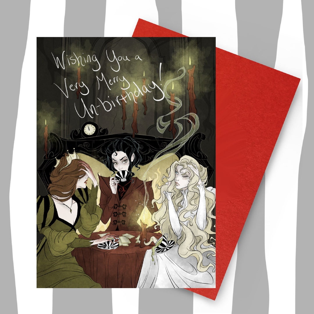 Birthday / Greeting / Card / Unbirthday / Tea / Party / Dark Humor ...