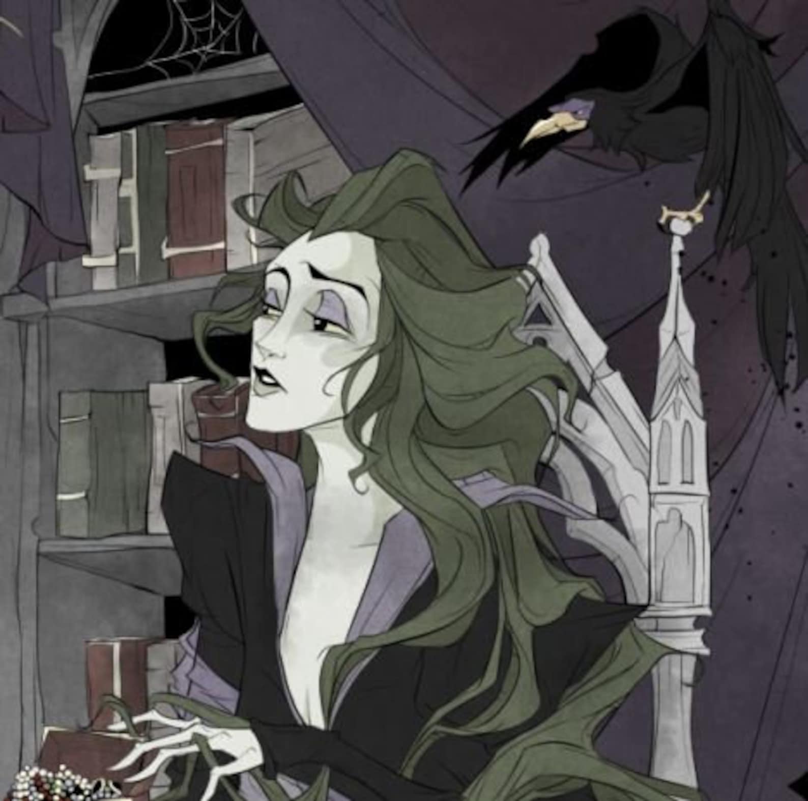 Maleficent / Art Print / Villains / Villain / Disney / Fan Art - Etsy