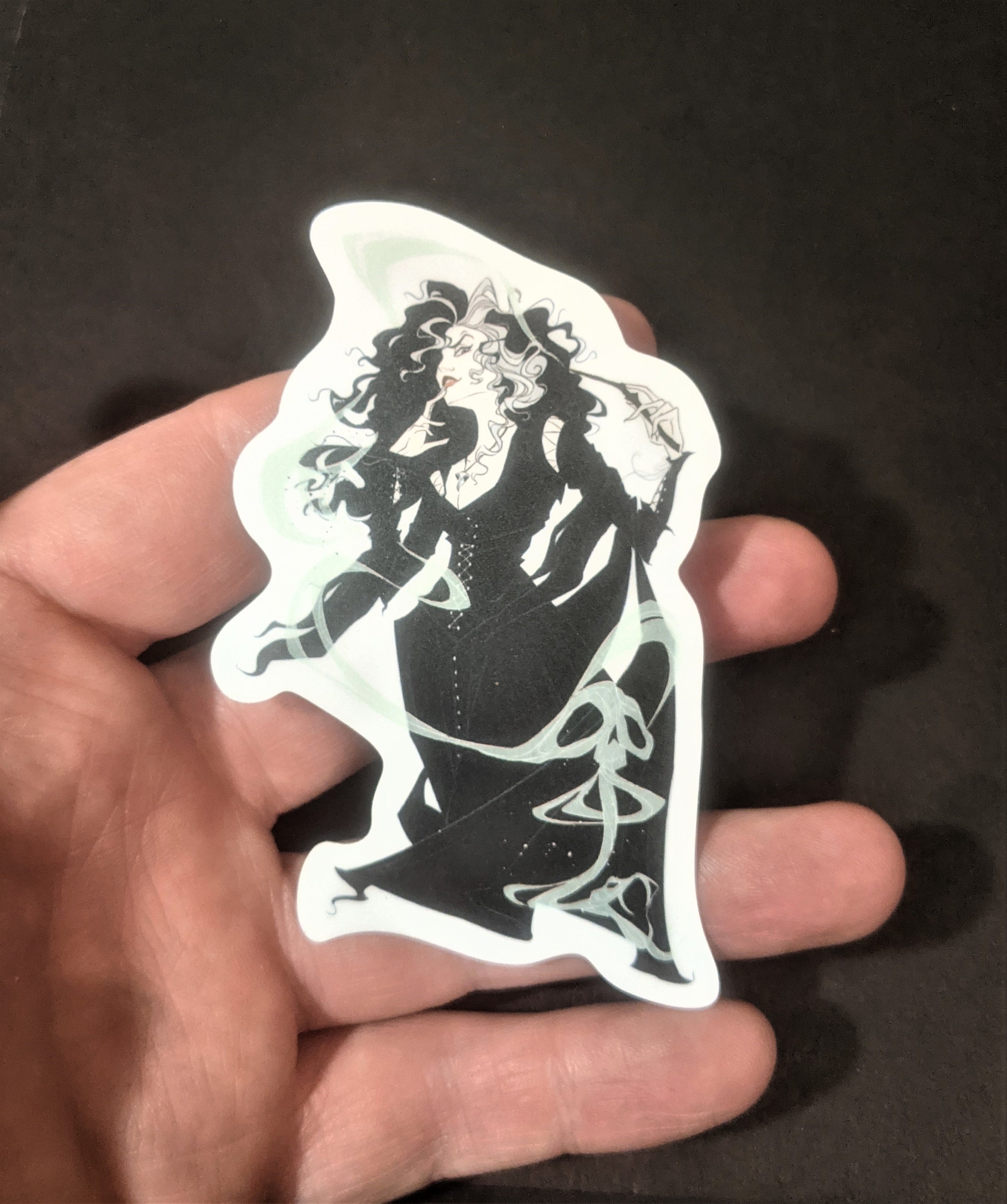 Sticker / Vinyl / Waterproof / Decal / Witch / Magic / Goth / | Etsy