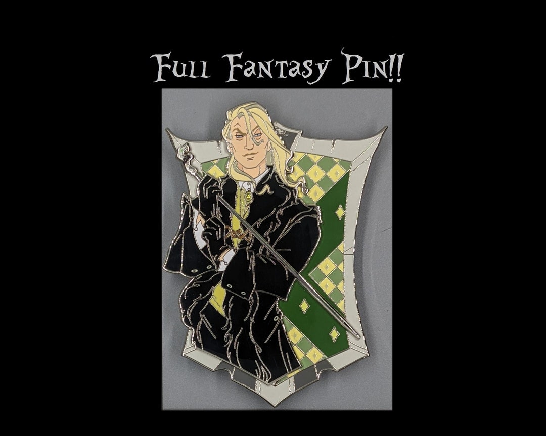 Dark Wizard Father / Full Fantasy Pin / Magic / Spell / Wand / Serpent ...