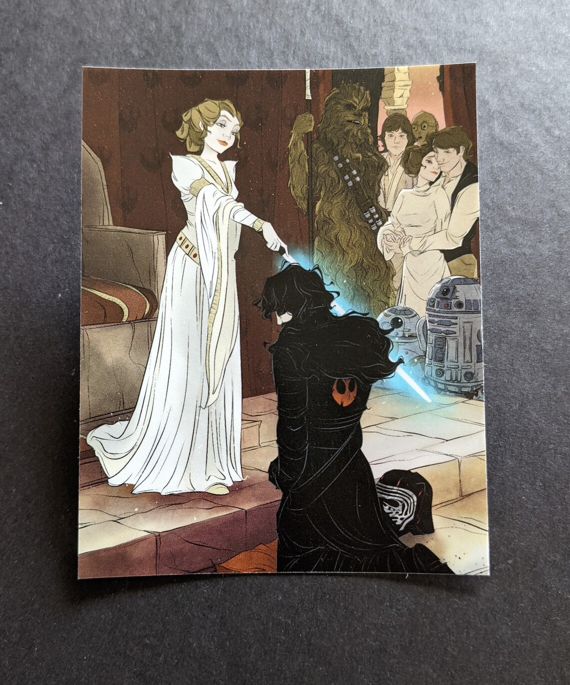 Reylo: the Dark Knight / Sticker / Vinyl / Waterproof / Decal / Fan Art ...