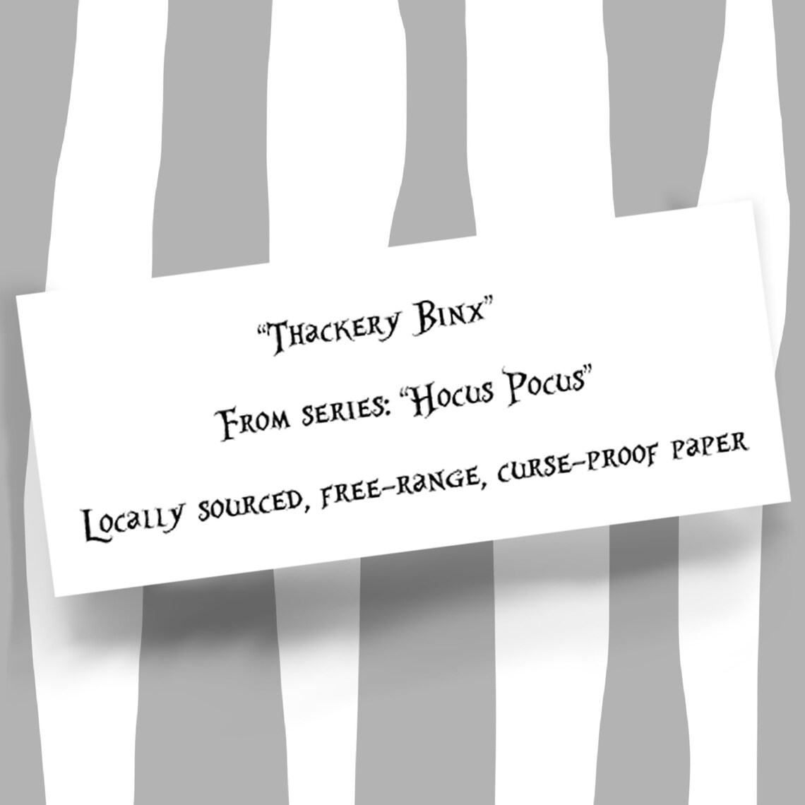 Hocus Pocus / Binx / Thackery / Cat / Black / Print / Disney / Gothic ...