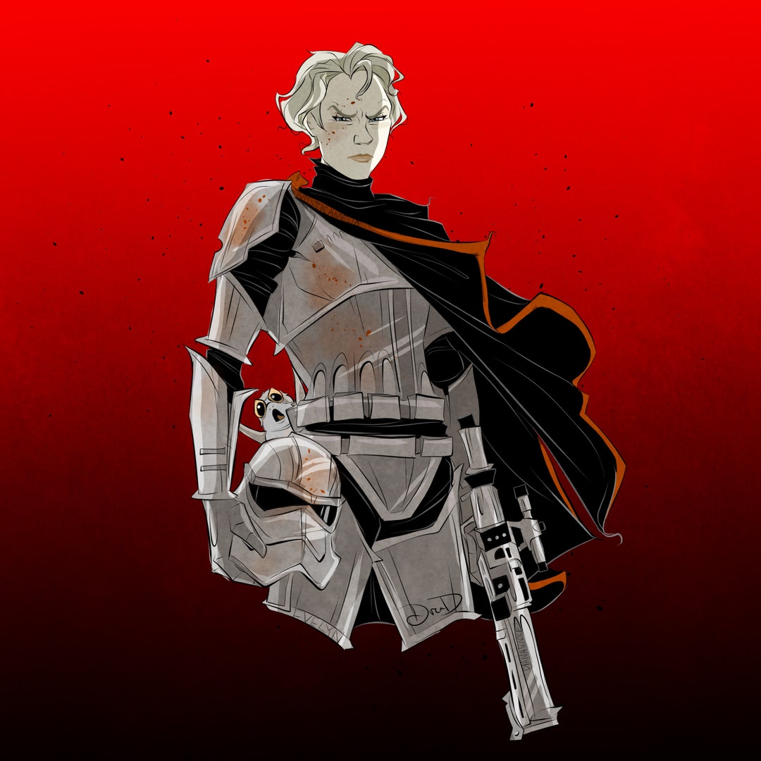 Limited Edition 20 / Captain / Fan Art / Print / Strong / Powerful ...