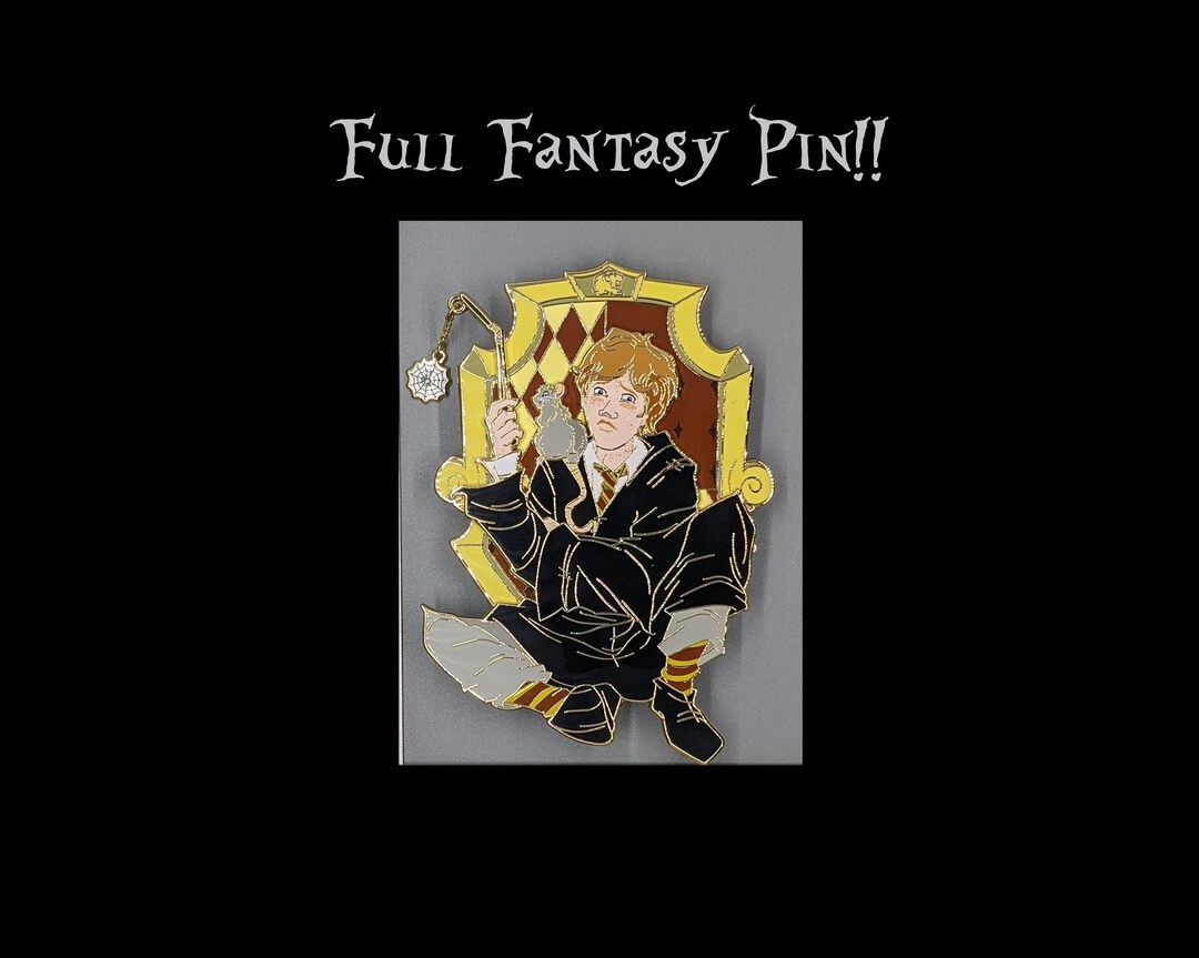 Ginger Wizard / RW / Full Fantasy Pin / Best Friend / Broken Wand / Rat ...