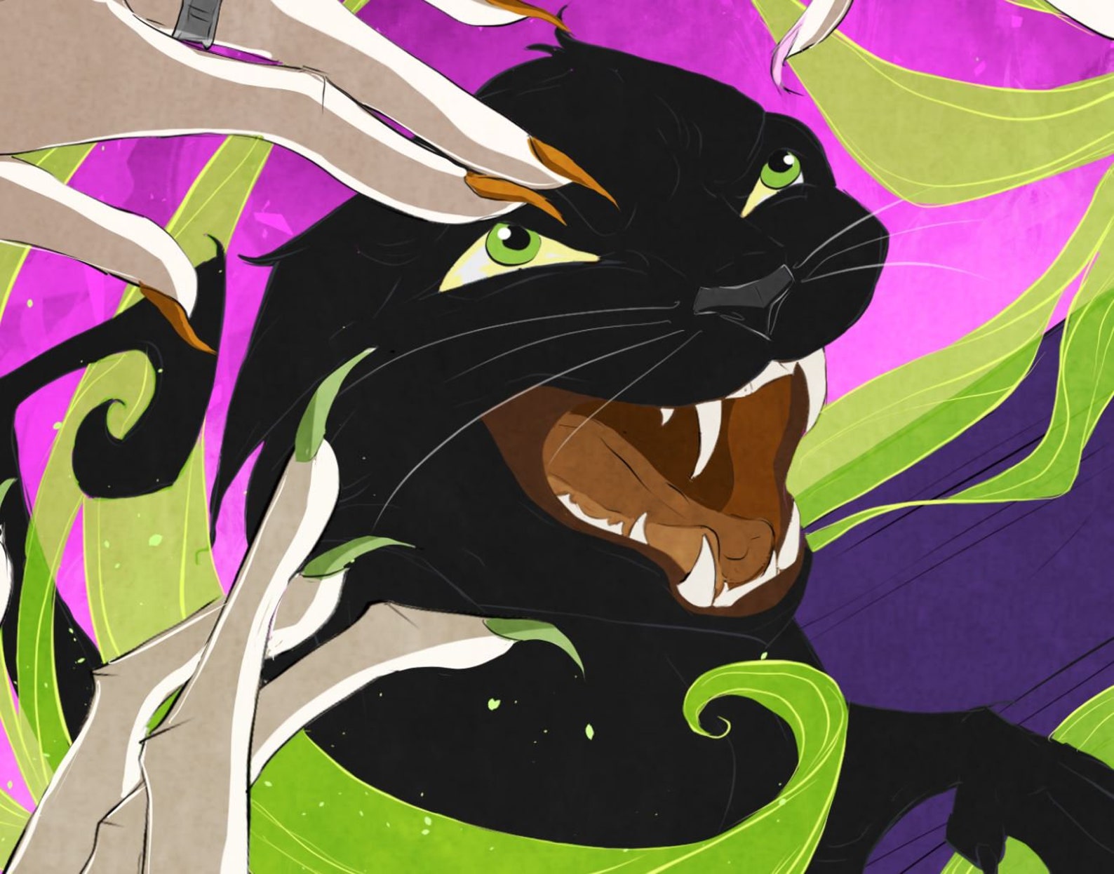 Hocus Pocus / Binx / Thackery / Cat / Black / Print / Disney / - Etsy