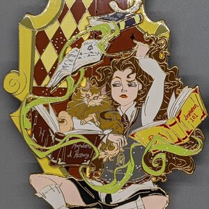 Witch / Full Fantasy Pin / Witches / Magic / Spell / Wand / Geeky ...