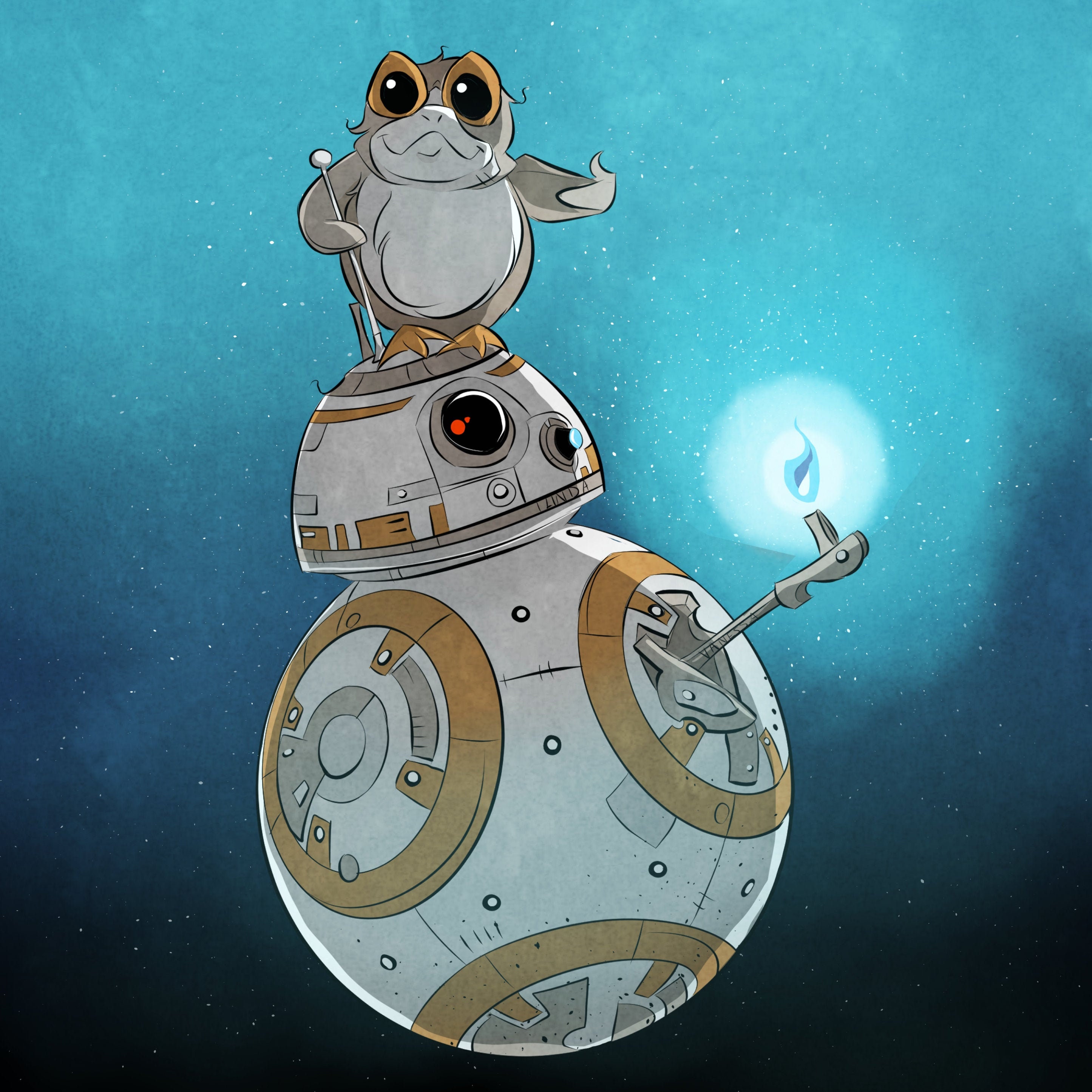 Cute Star Wars Print