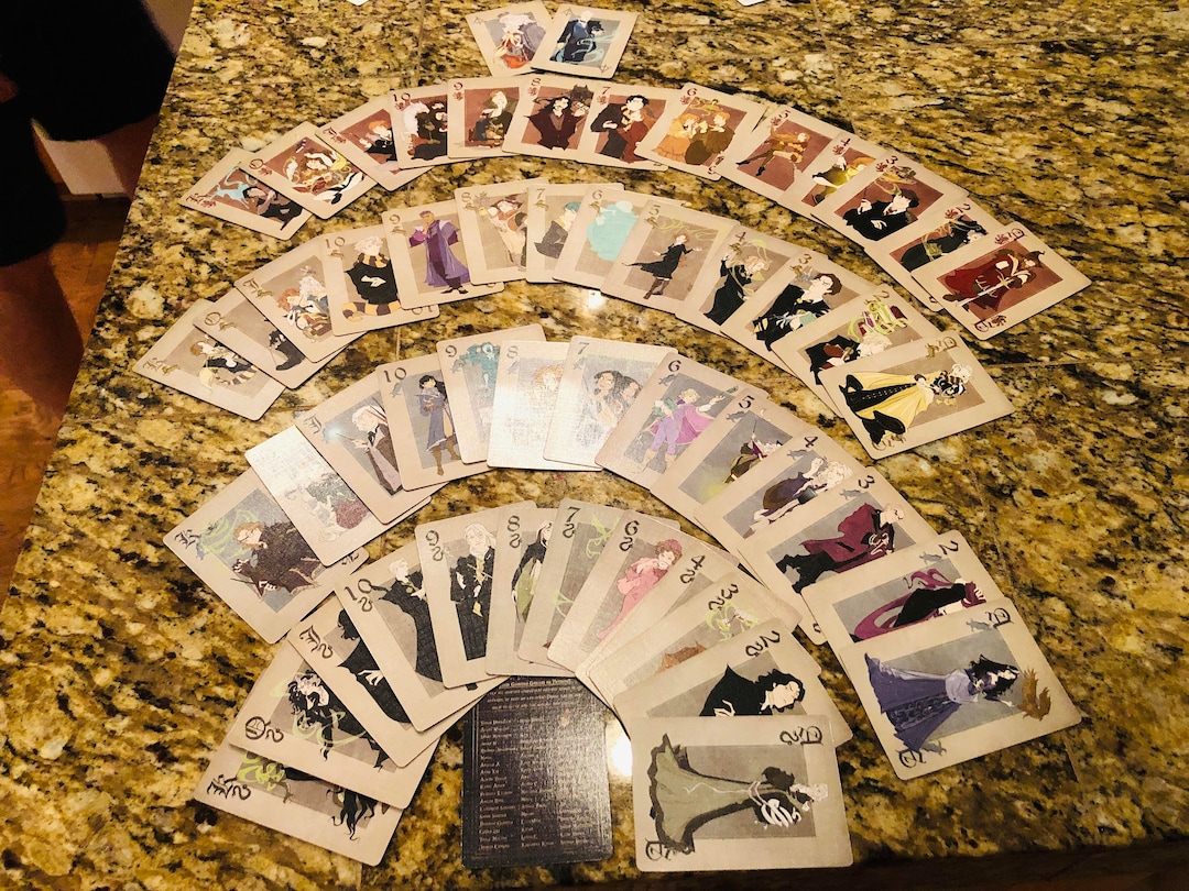 Wizards / Playing Card / Deck / Fantasy / Geeky / Nerdy / Portraits ...