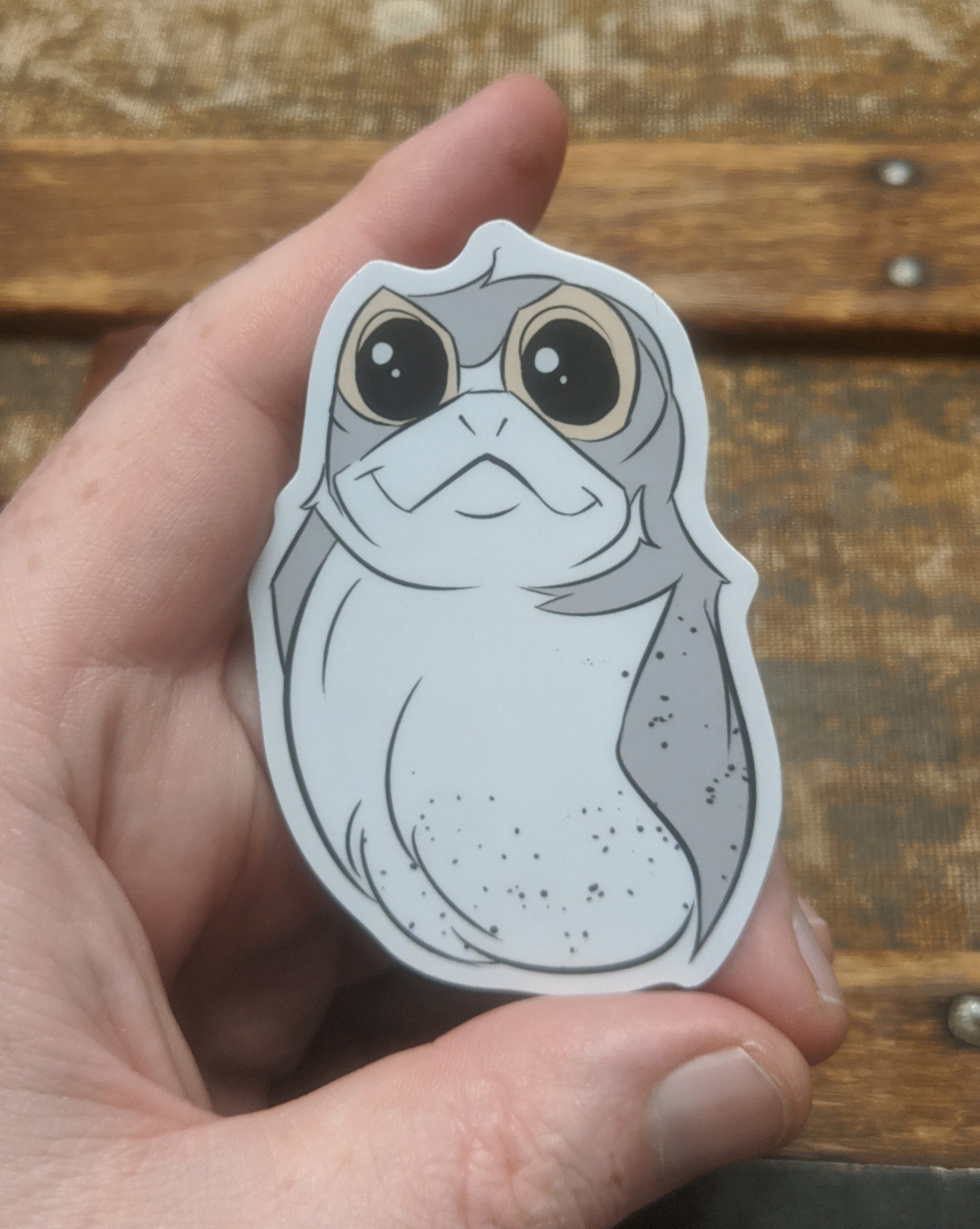 Porg / Star Wars / Sticker / Vinyl / Disney / Rebel / Geeky / - Etsy