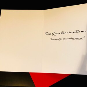 Wedding / Congratulations / Card / Engagement / Funny / Dark Humor ...