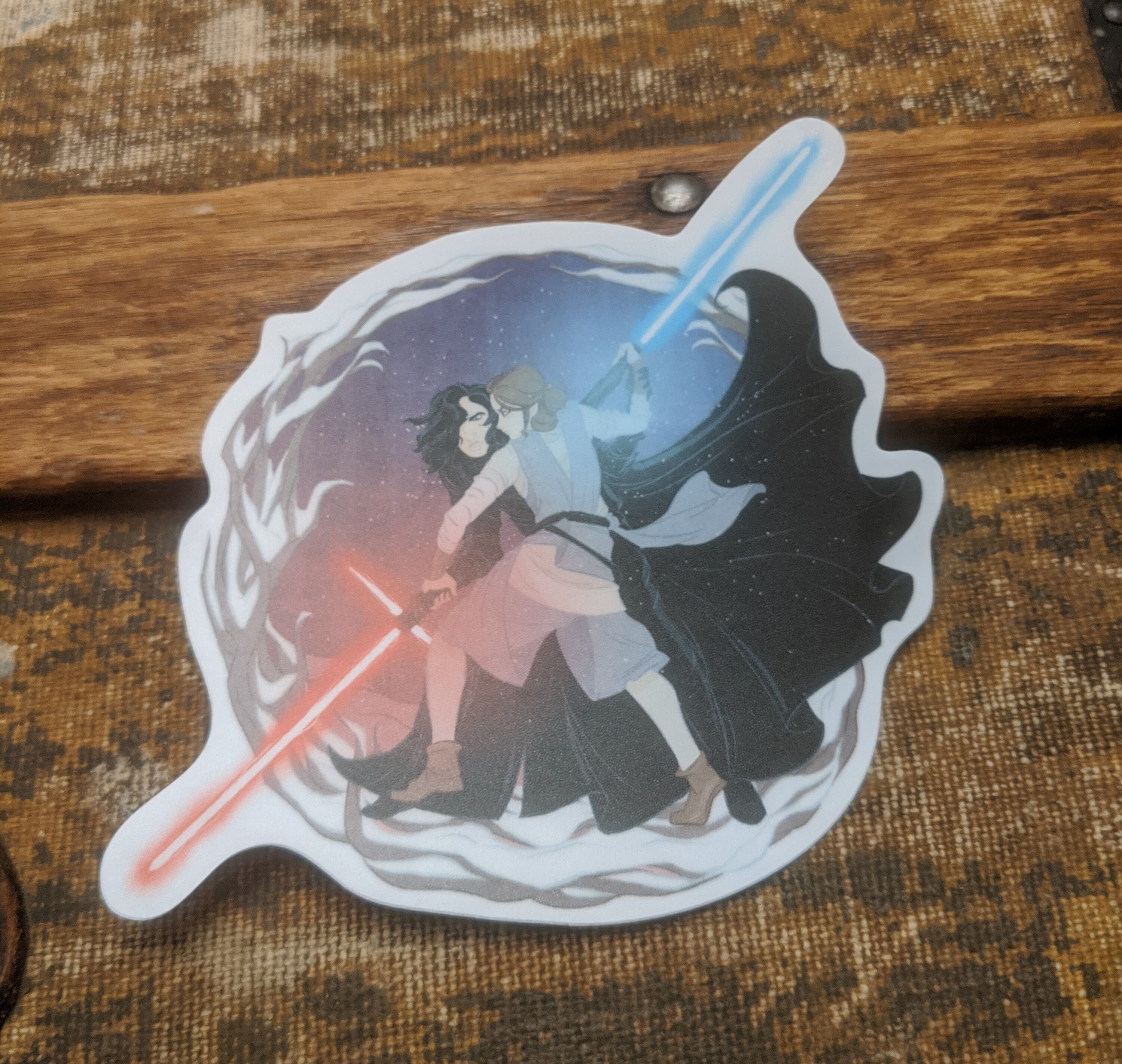 Reylo / Sticker / Vinyl / Disney / Battle / Star Wars / Disney - Etsy