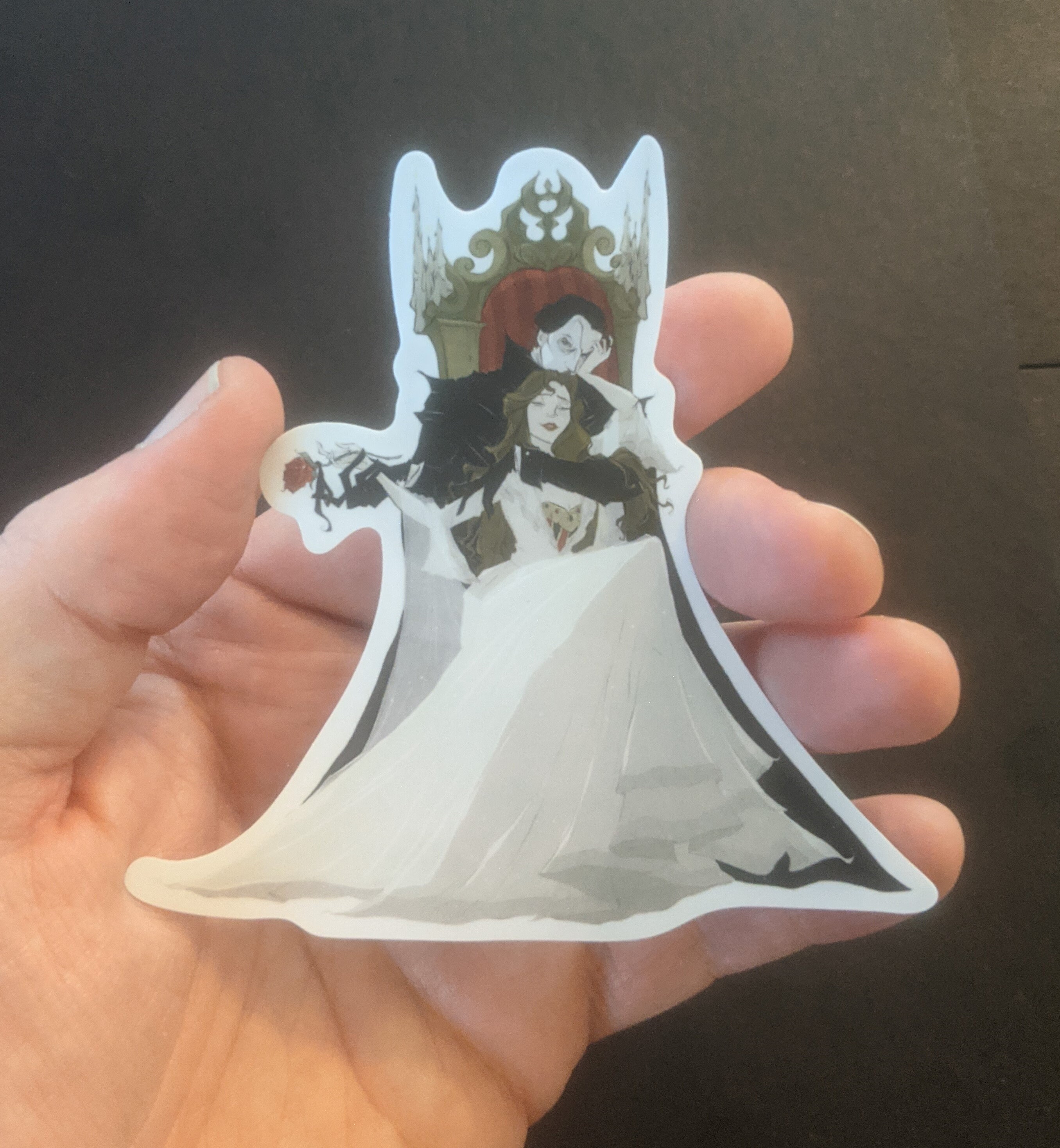 Throne Series: Phantom / Sticker / Vinyl / Waterproof / Decal | Etsy