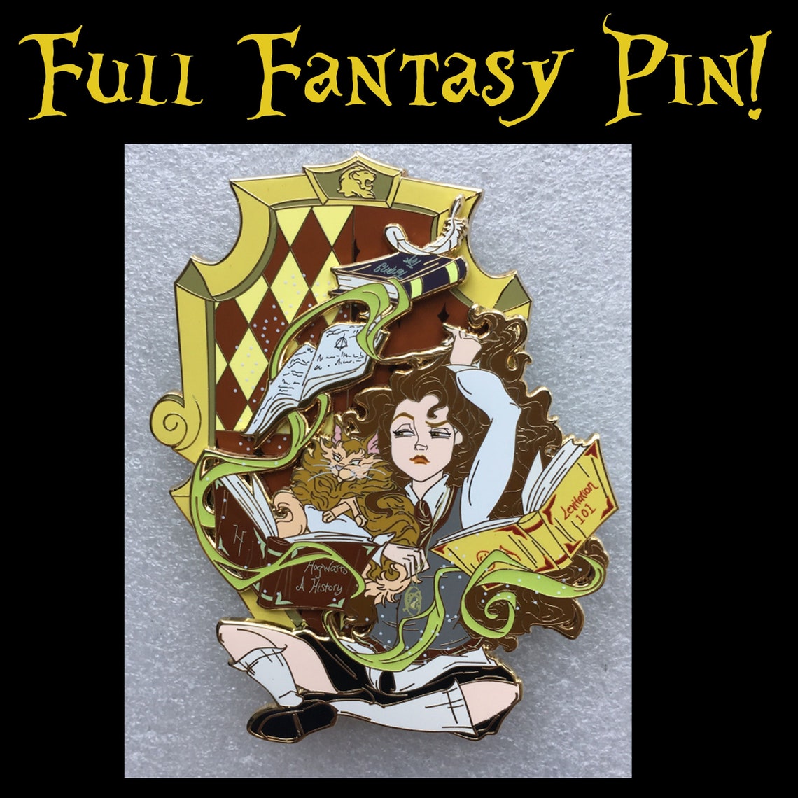 Witch / Full Fantasy Pin / Witches / Magic / Spell / Wand / - Etsy